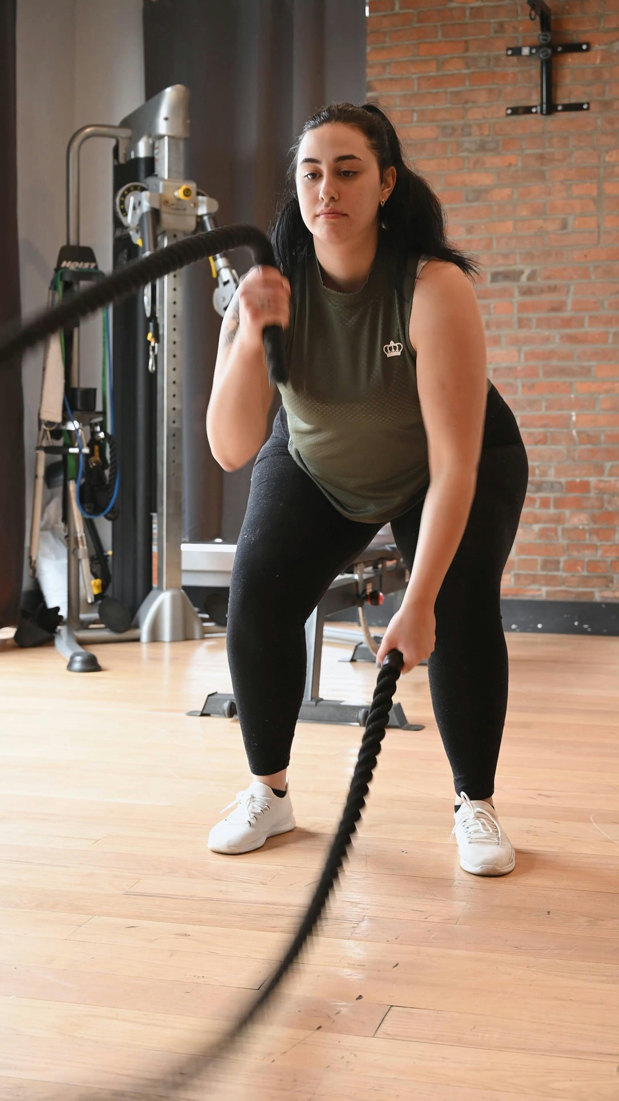 Woman Doing Exercise · Free Stock Video