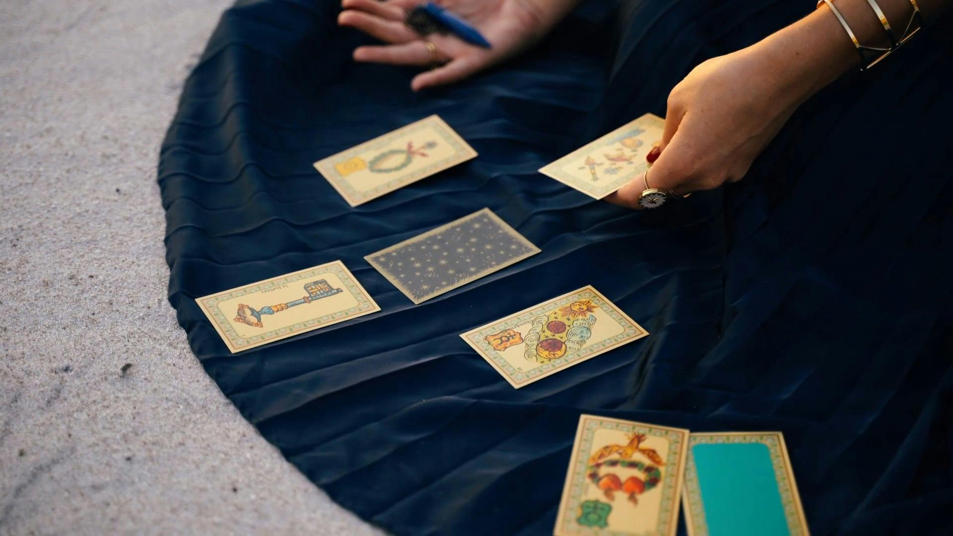 Flipping Cards Over · Free Stock Video