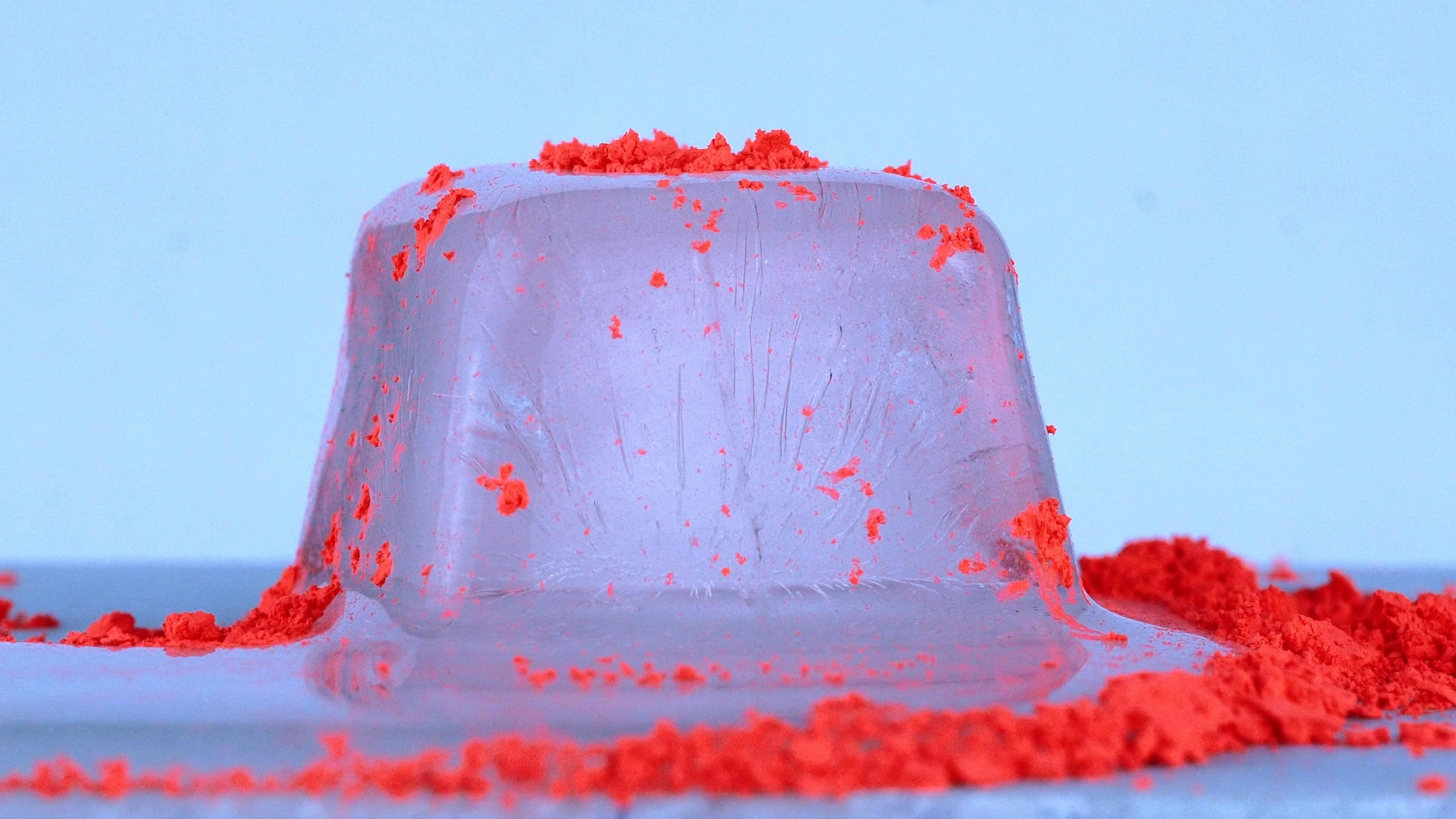 Ice Cubes Melting in Liquid Free Stock Video Footage, Royalty-Free 4K ...