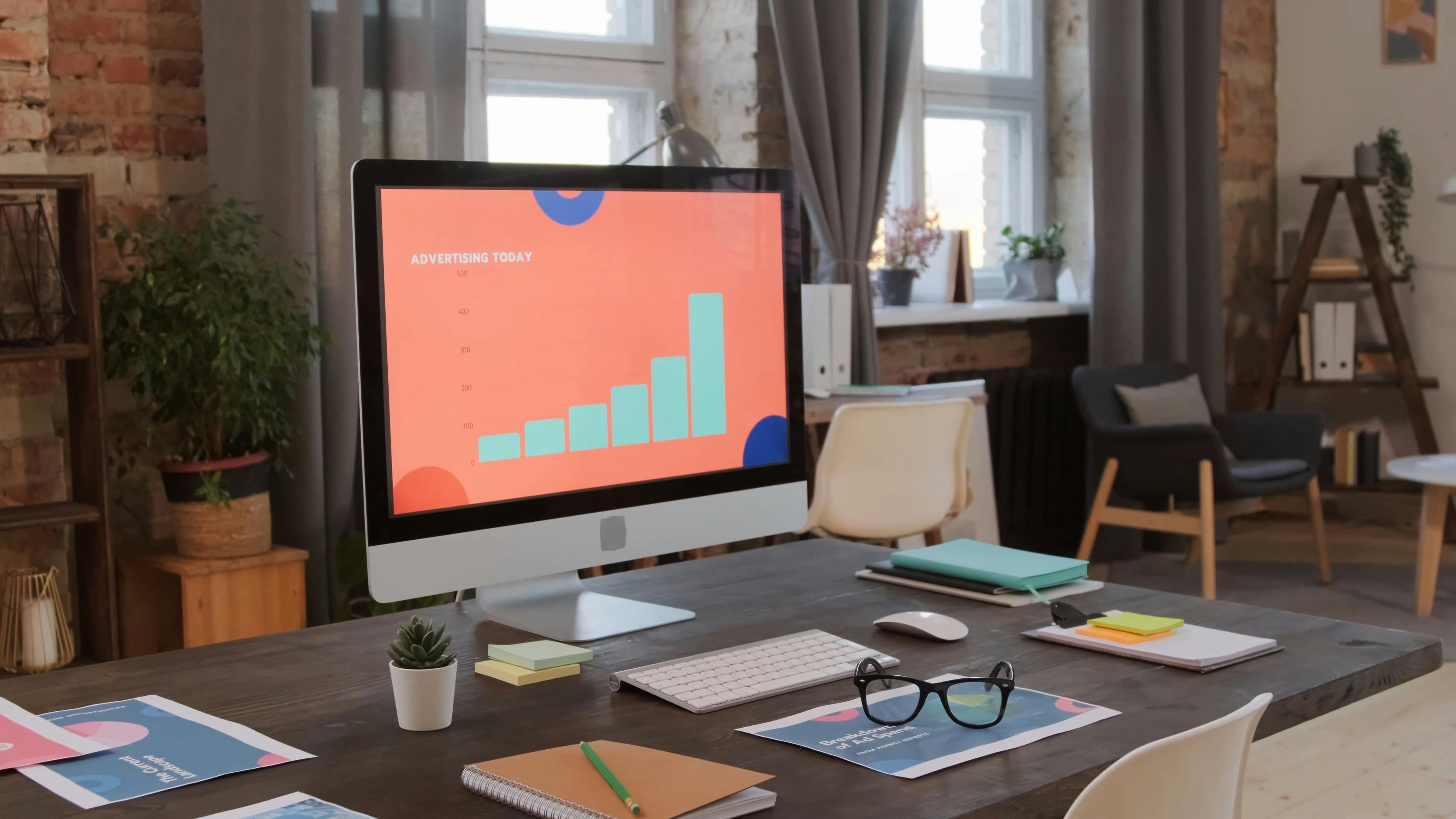 Organized and Neat Workstation Free Stock Video Footage, Royalty-Free ...