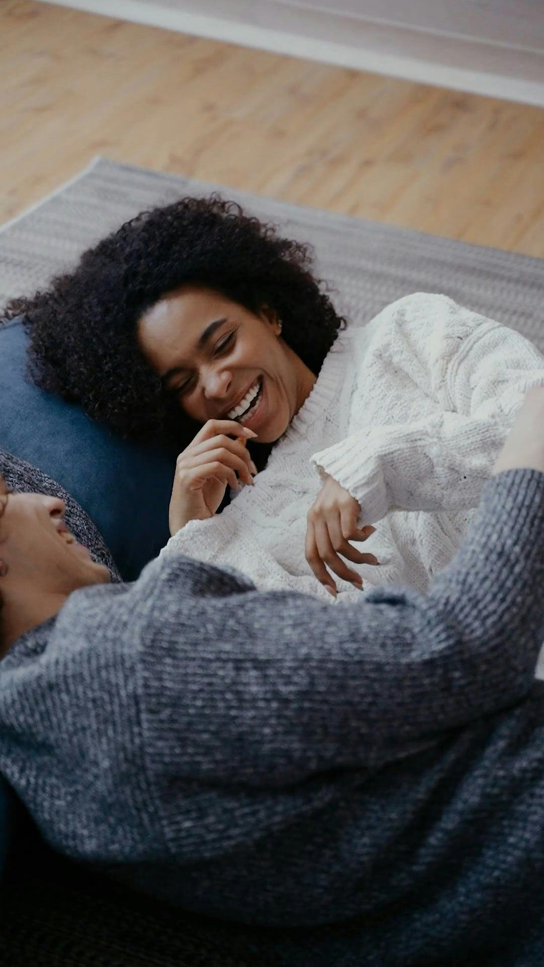 Couple Lying Down on the Bed · Free Stock Video