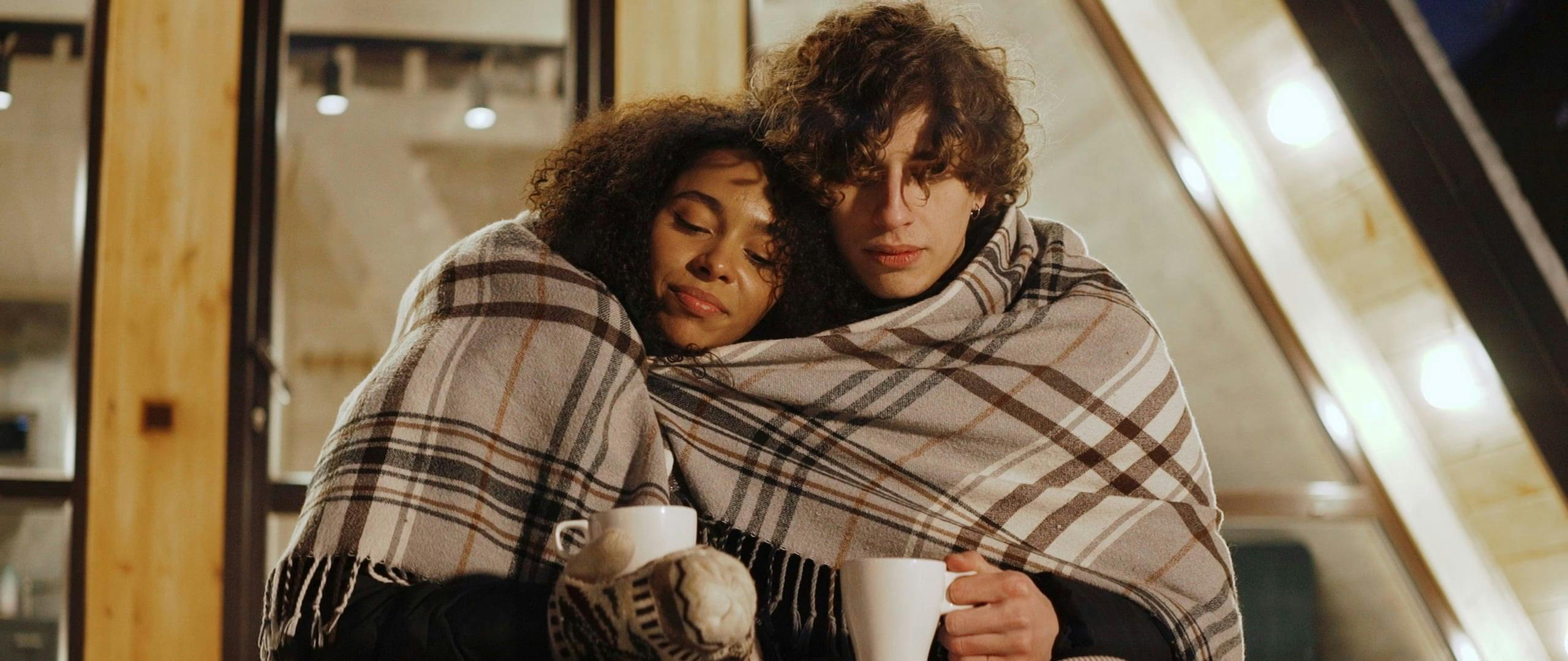 Couple Getting Warm Together Free Stock Video Footage, Royalty-Free 4K ...