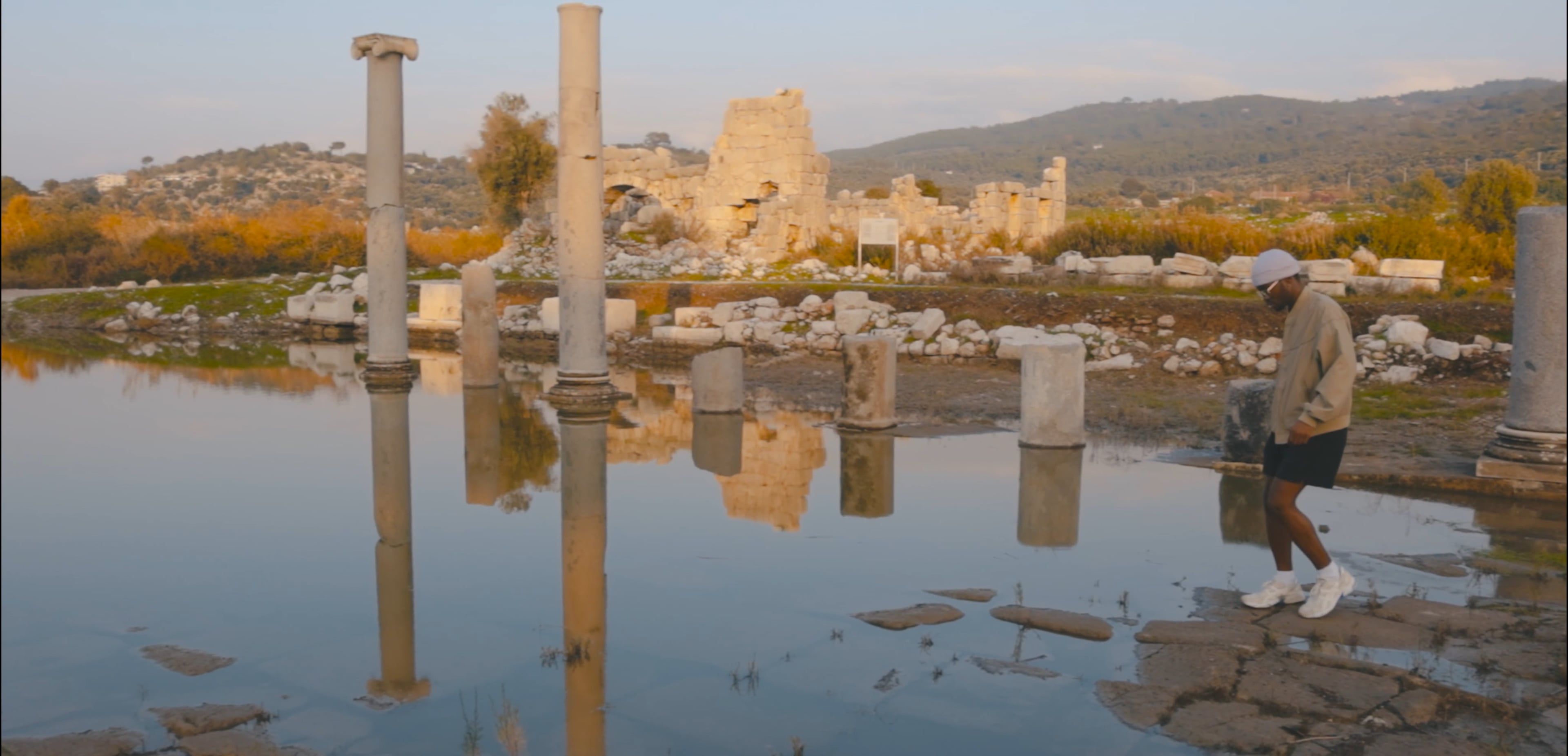 Person Exploring Ancient Ruins Free Stock Video Footage, Royalty-Free ...