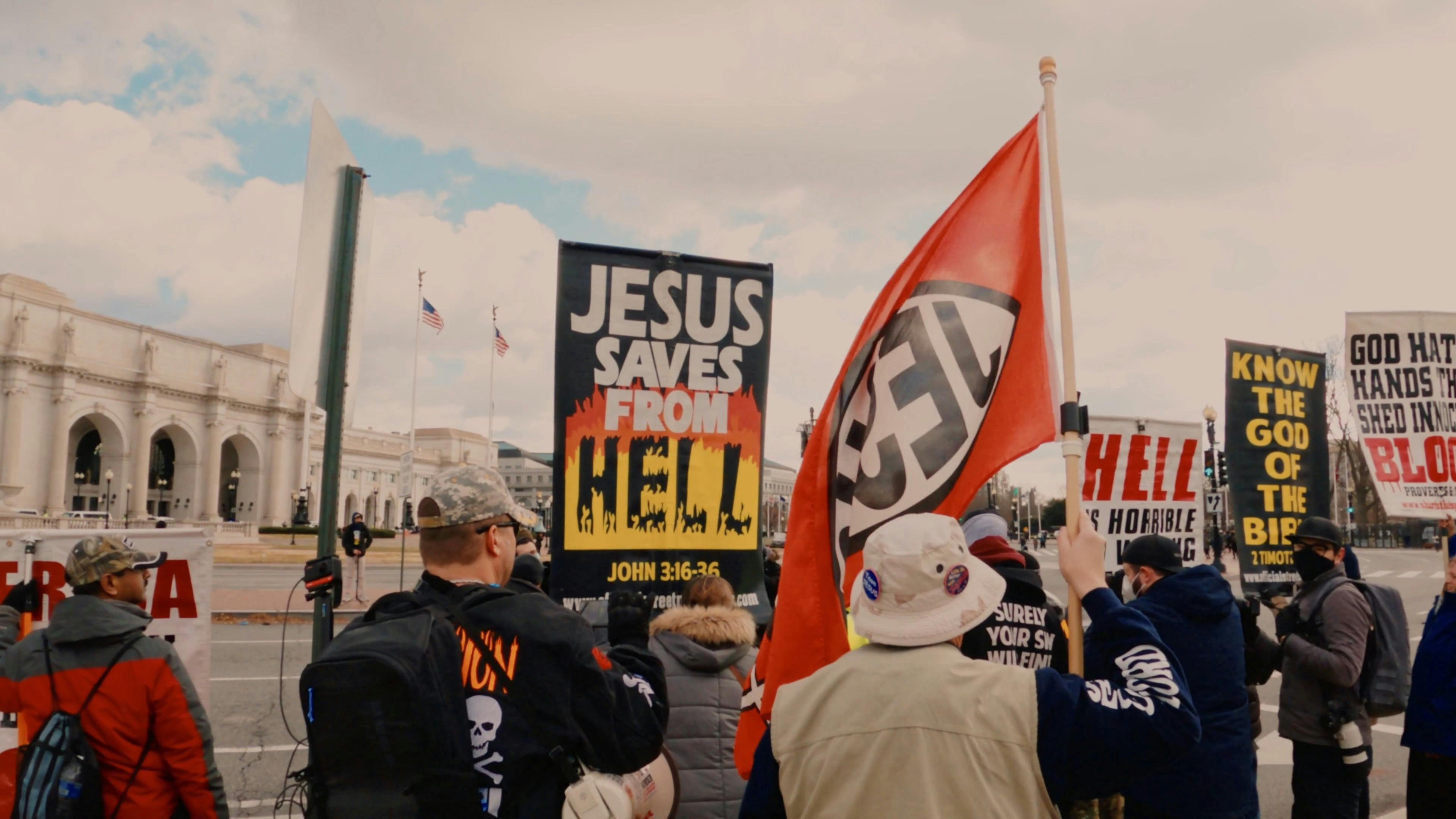 Protesters Holding Placards Free Stock Video Footage, Royalty-Free 4K ...