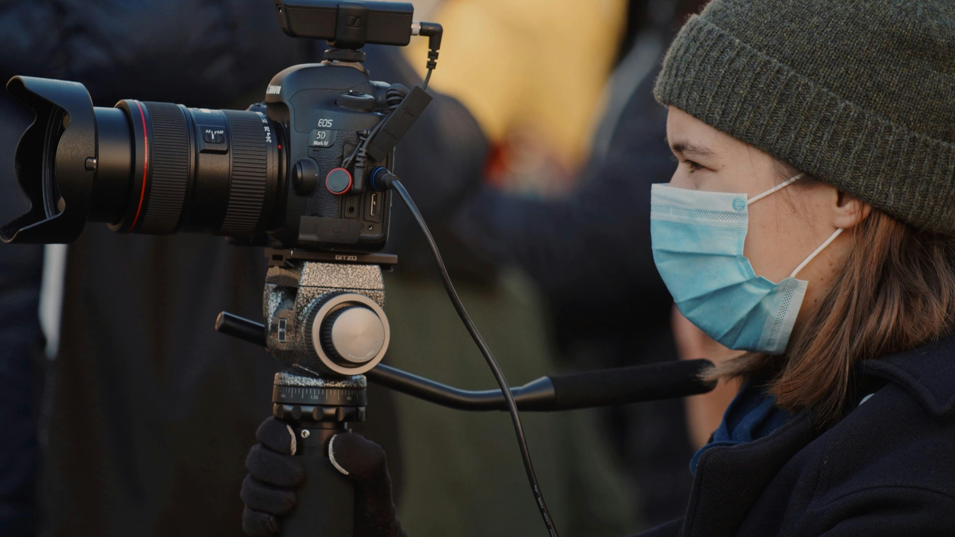 Woman Using a Camera Free Stock Video Footage, Royalty-Free 4K & HD ...