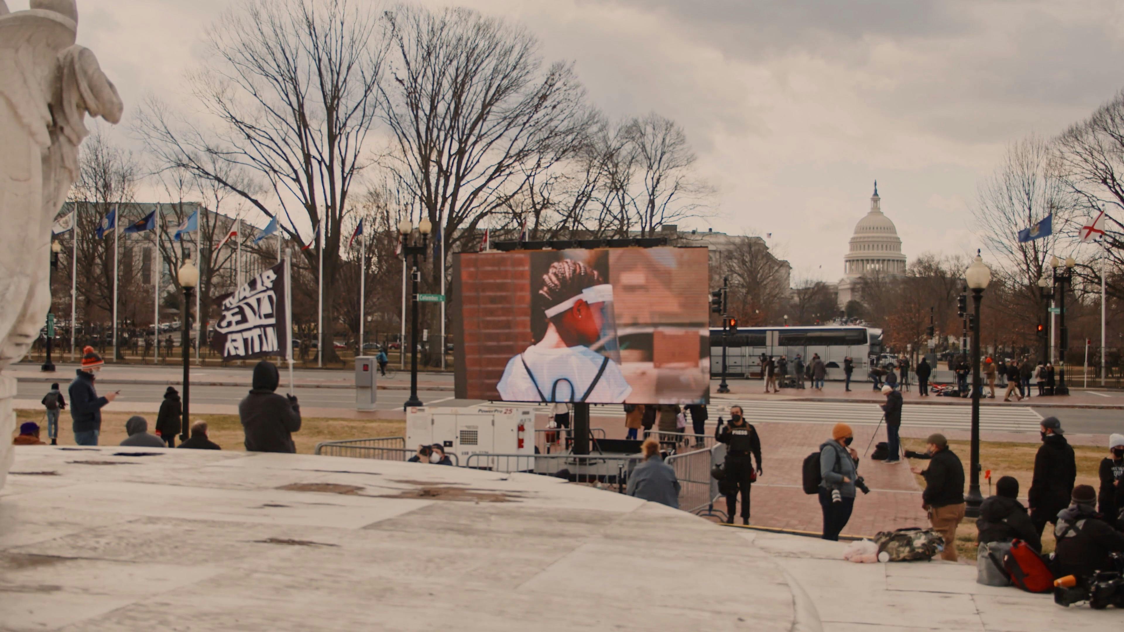 People Gathering on Public Space Free Stock Video Footage, Royalty-Free ...