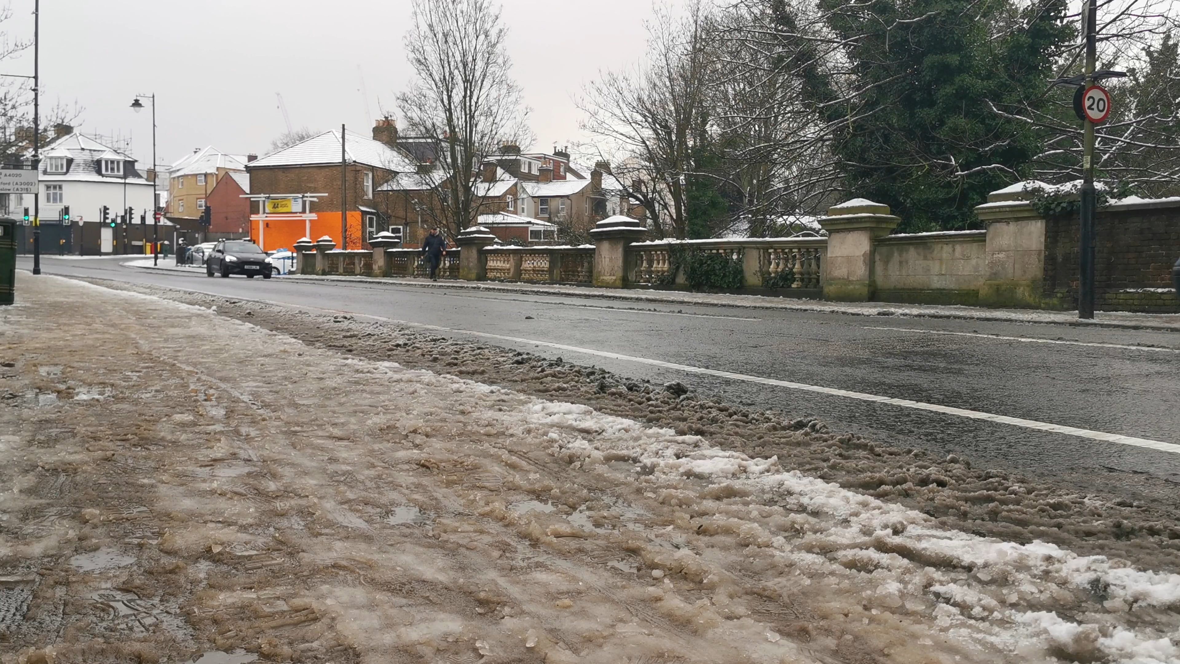 Cars Passing By on a Road in Ealing, London Free Stock Video Footage ...