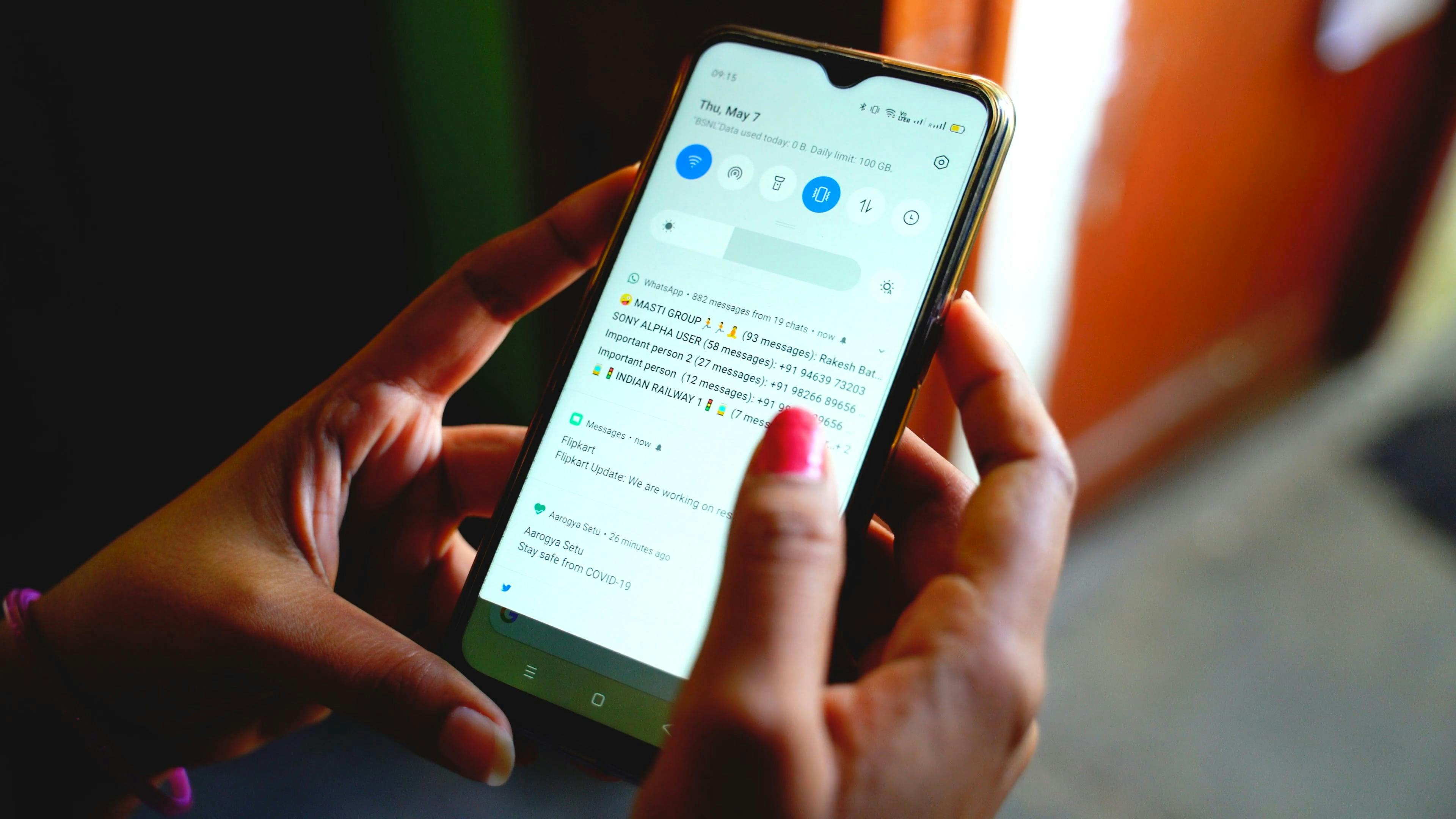 Person Logging in Pexels App · Free Stock Video