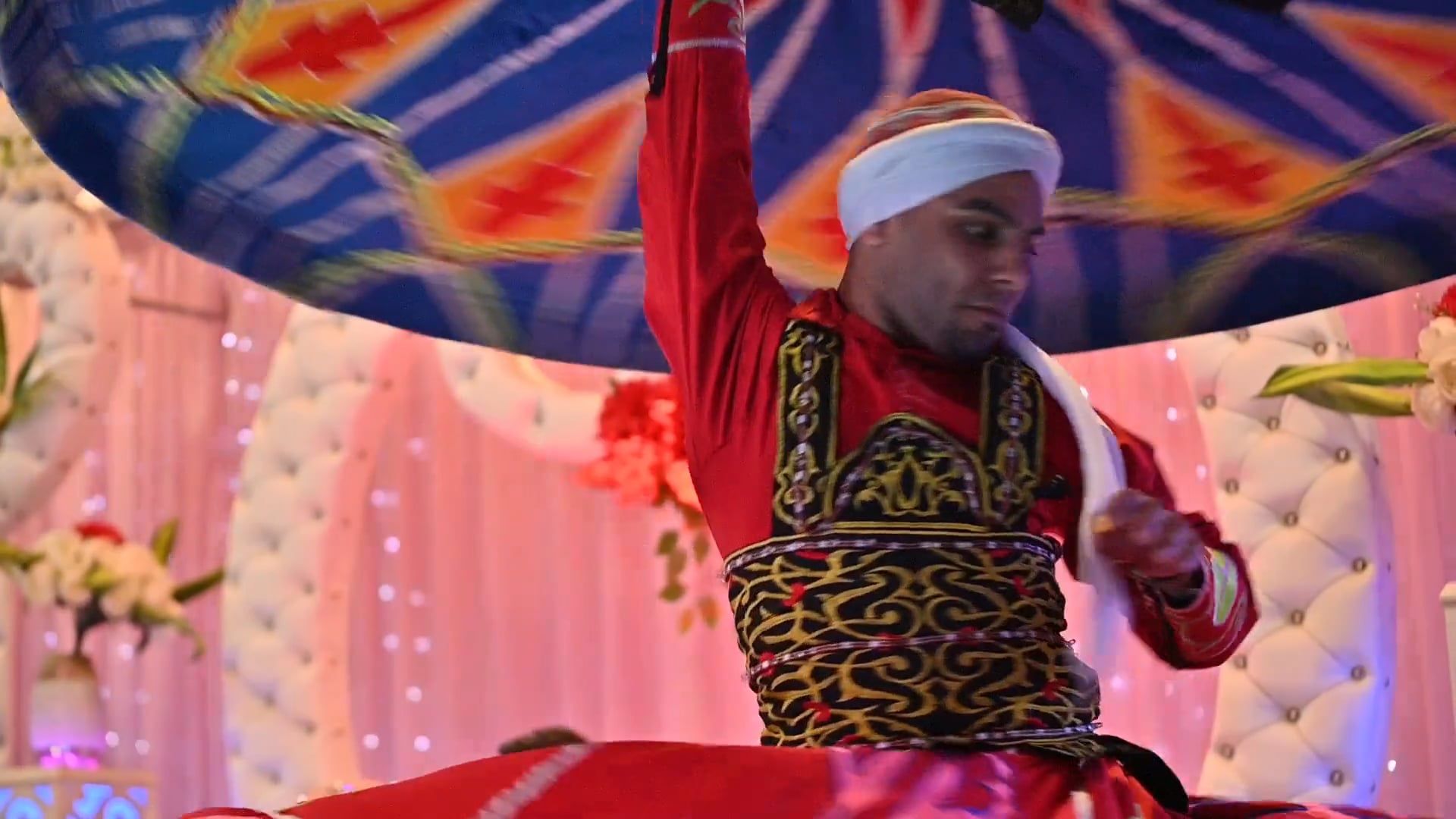 An Indian Man Dancing a Traditional Dance Free Stock Video Footage ...
