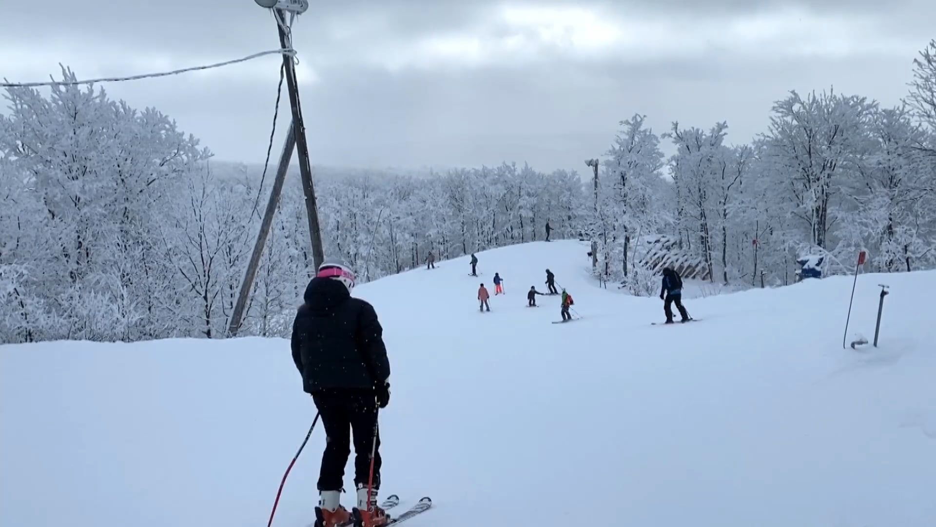 People Skiing in the Mountain Free Stock Video Footage, Royalty-Free 4K ...