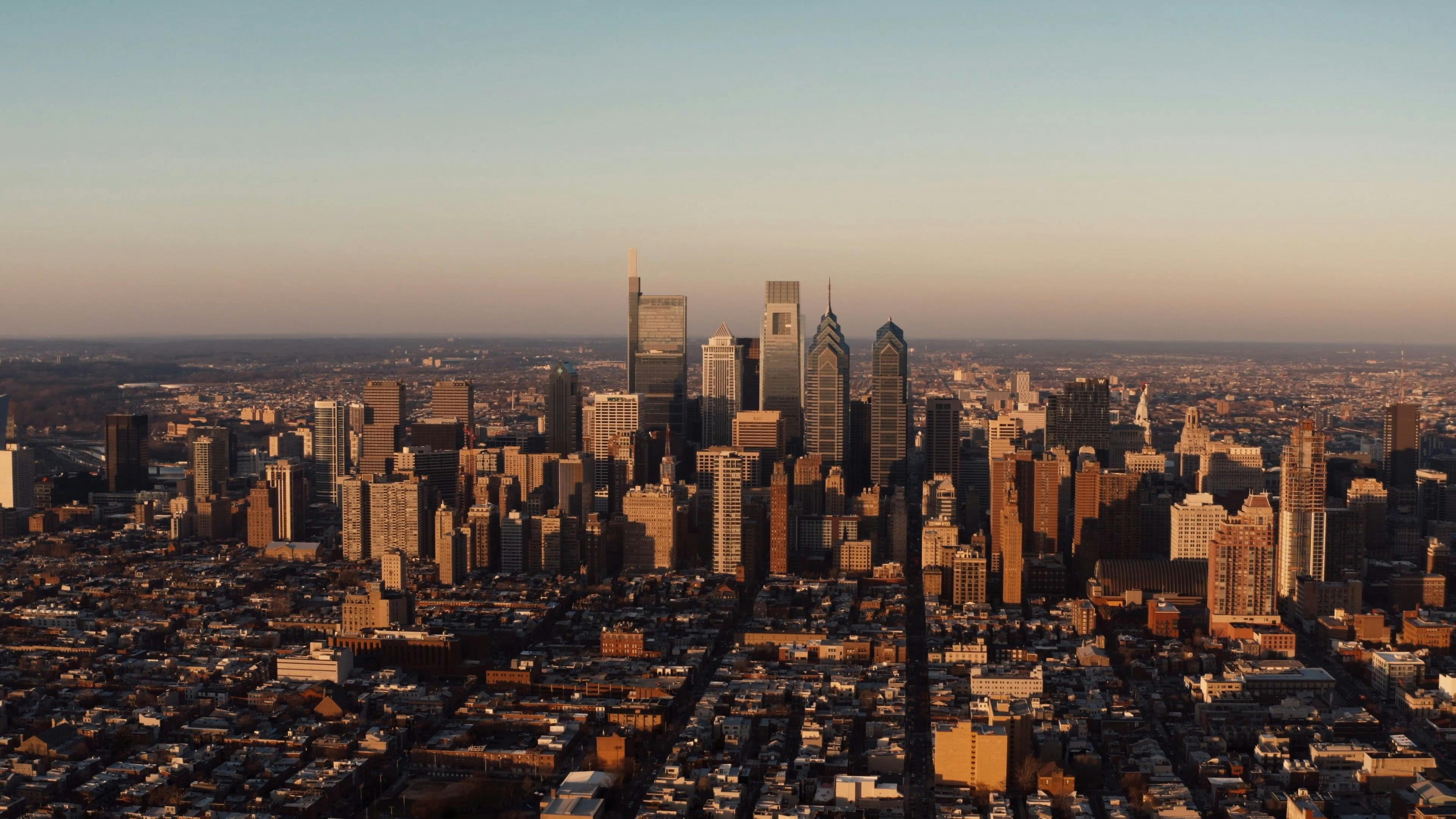 Drone Footage of a City Free Stock Video Footage, Royalty-Free 4K & HD ...