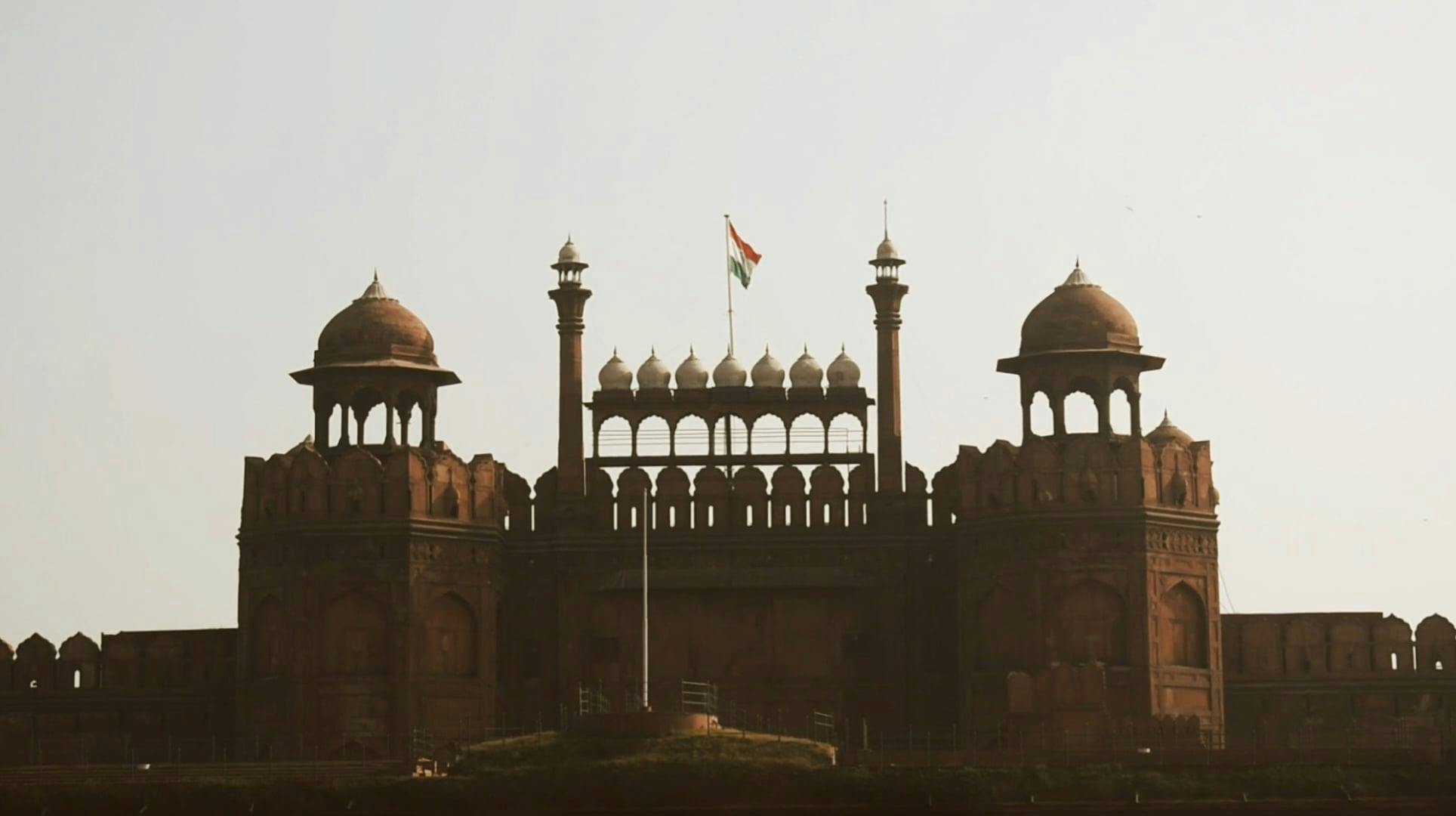 Historical Structure in India Free Stock Video Footage, Royalty-Free 4K ...