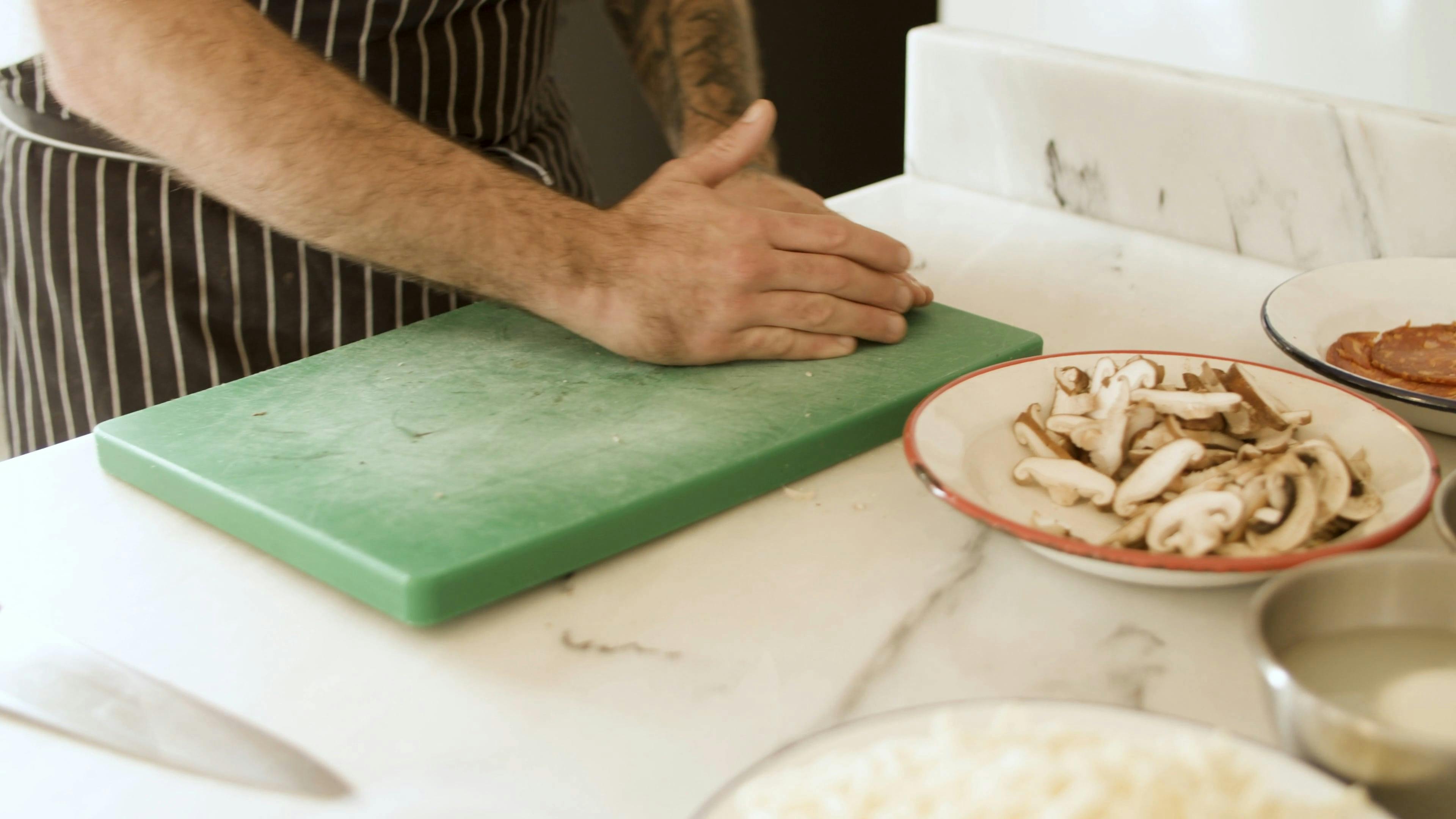 Person Preparing to Cook · Free Stock Video