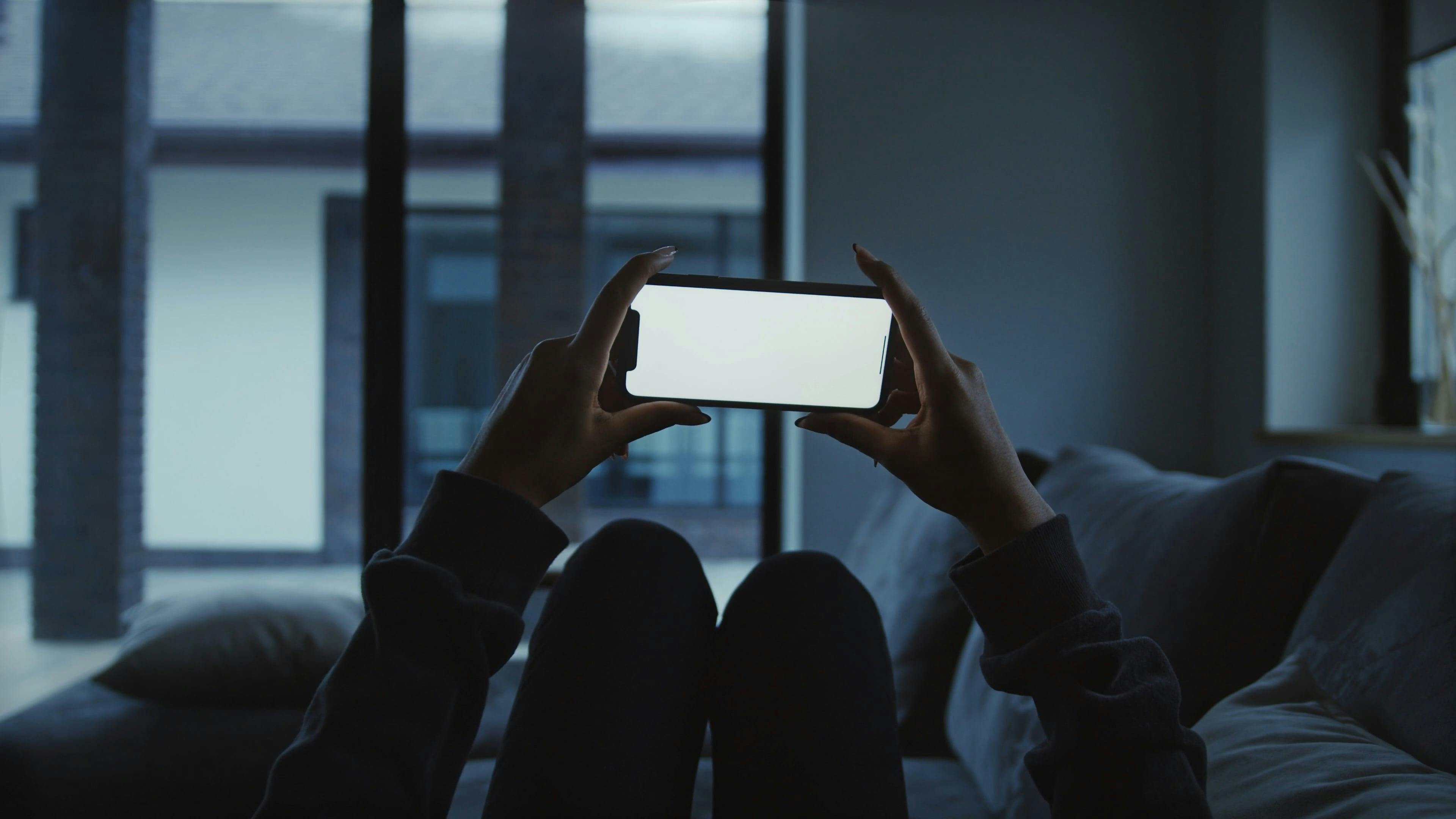 Person Using a Smartphone · Free Stock Video