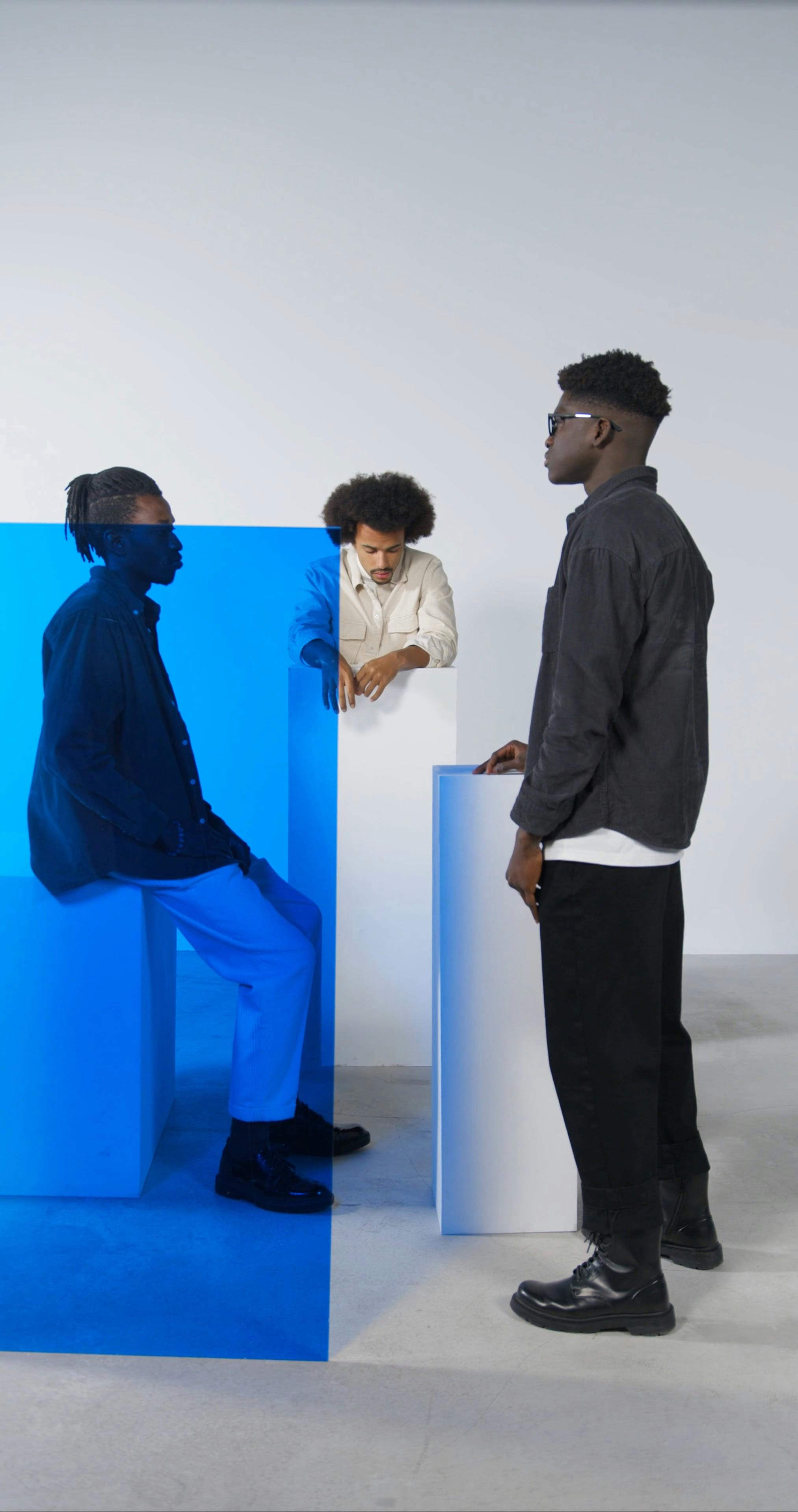 Male Models in a Photo Shoot · Free Stock Video