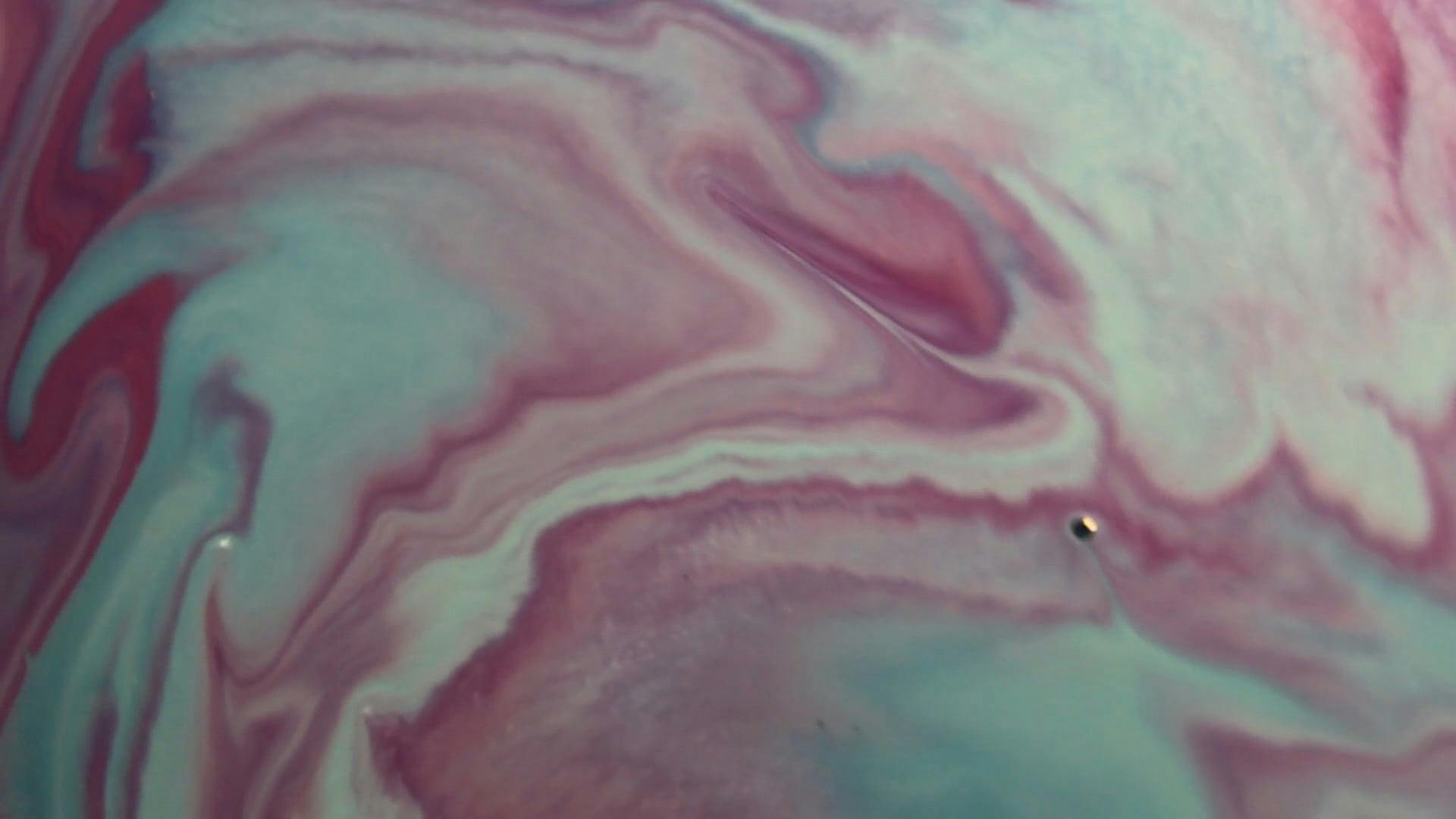 A Colored Liquid Mixing Slowly With Clear Water · Free Stock Video