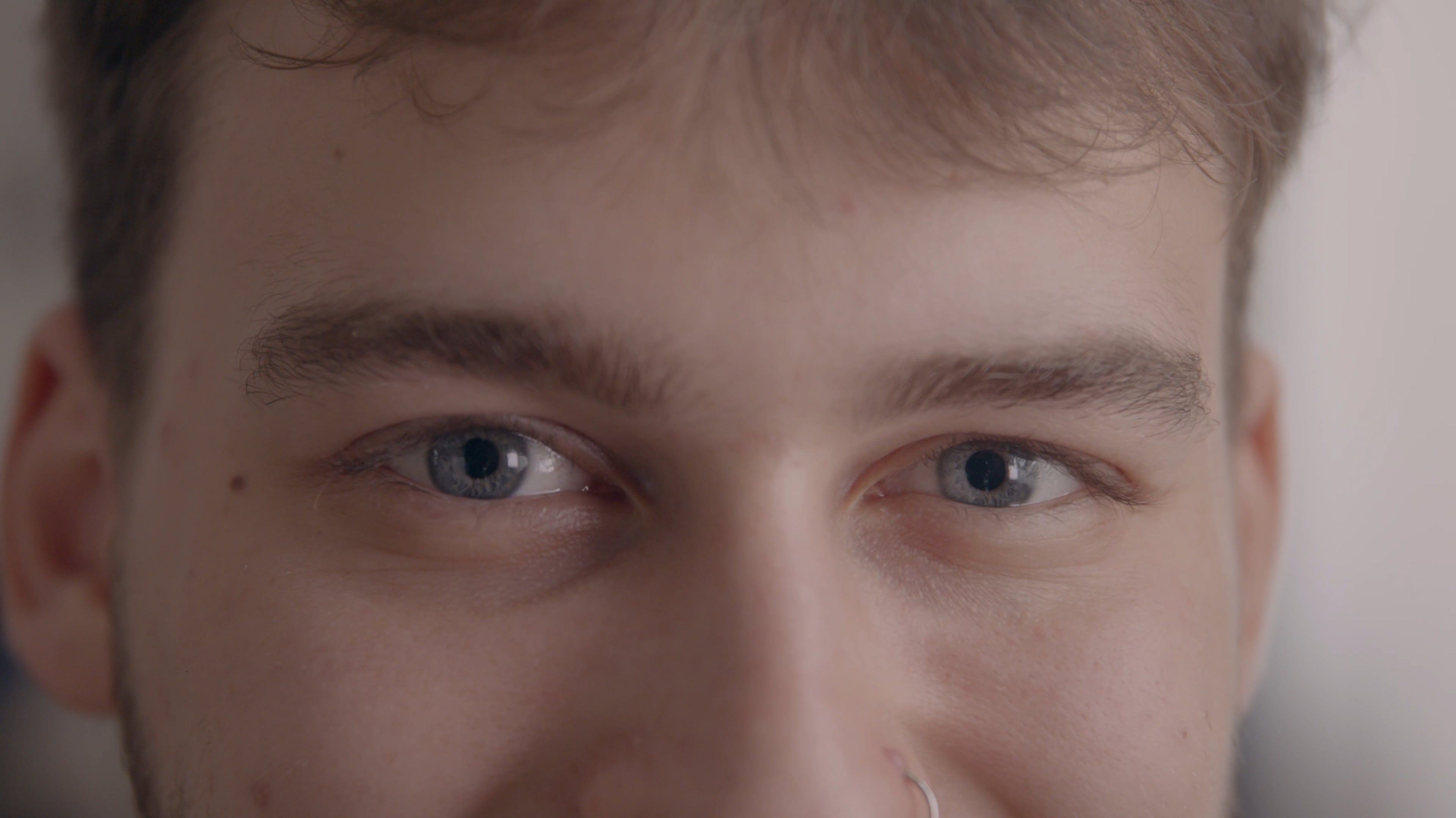 Close Up Video of Man's Eyes · Free Stock Video