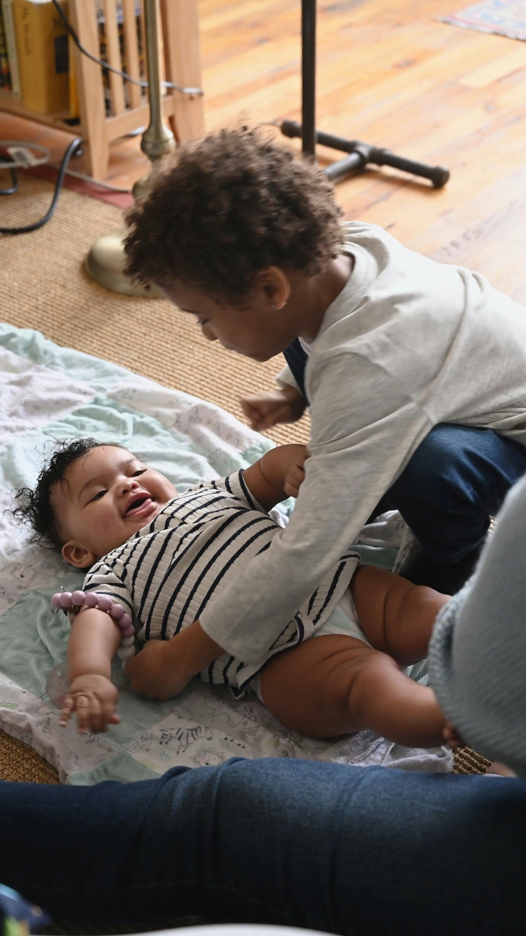 A Mother and a Crying Baby · Free Stock Video