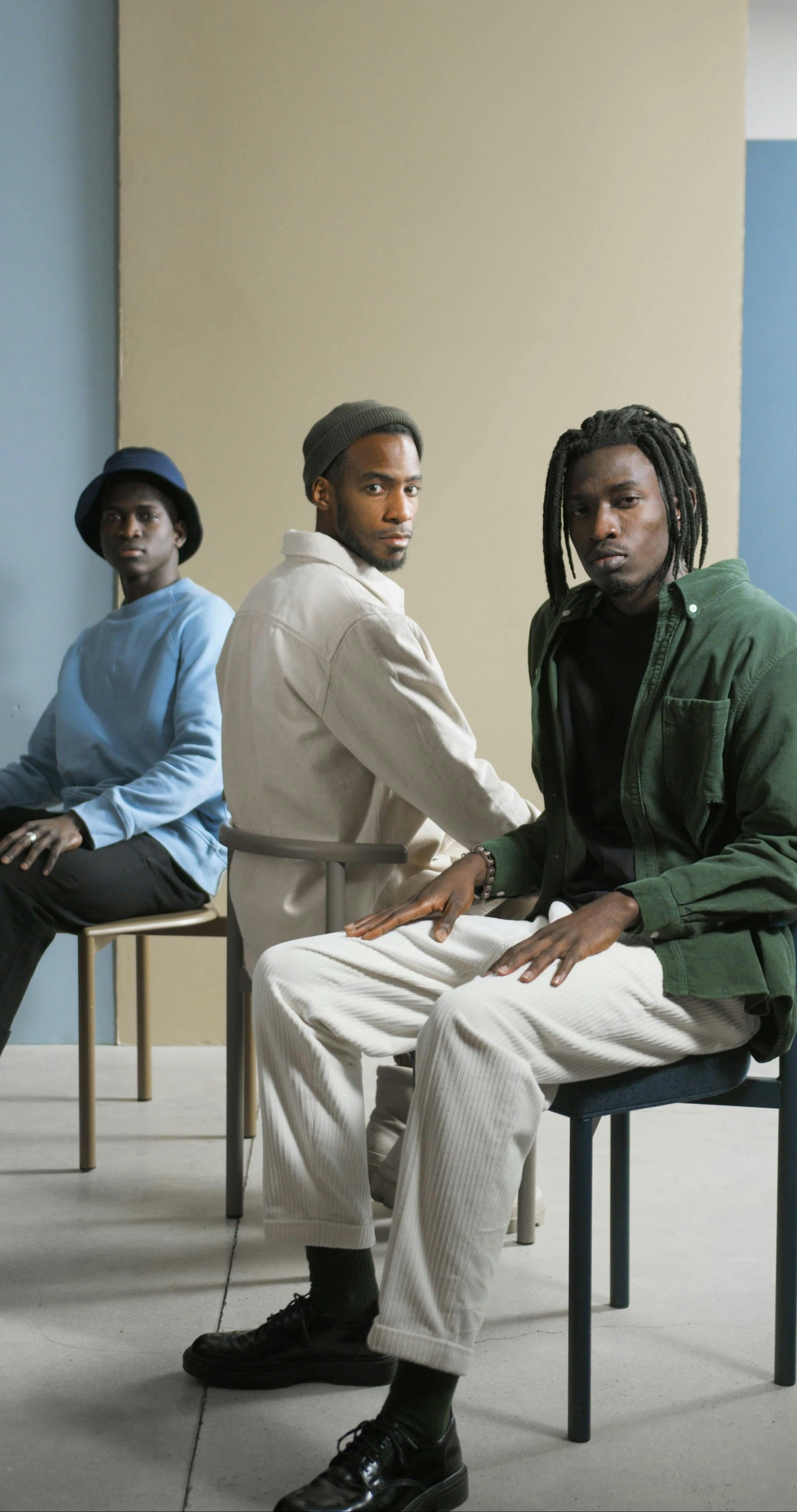 Male Models Getting Up From Chairs Free Stock Video Footage, Royalty ...