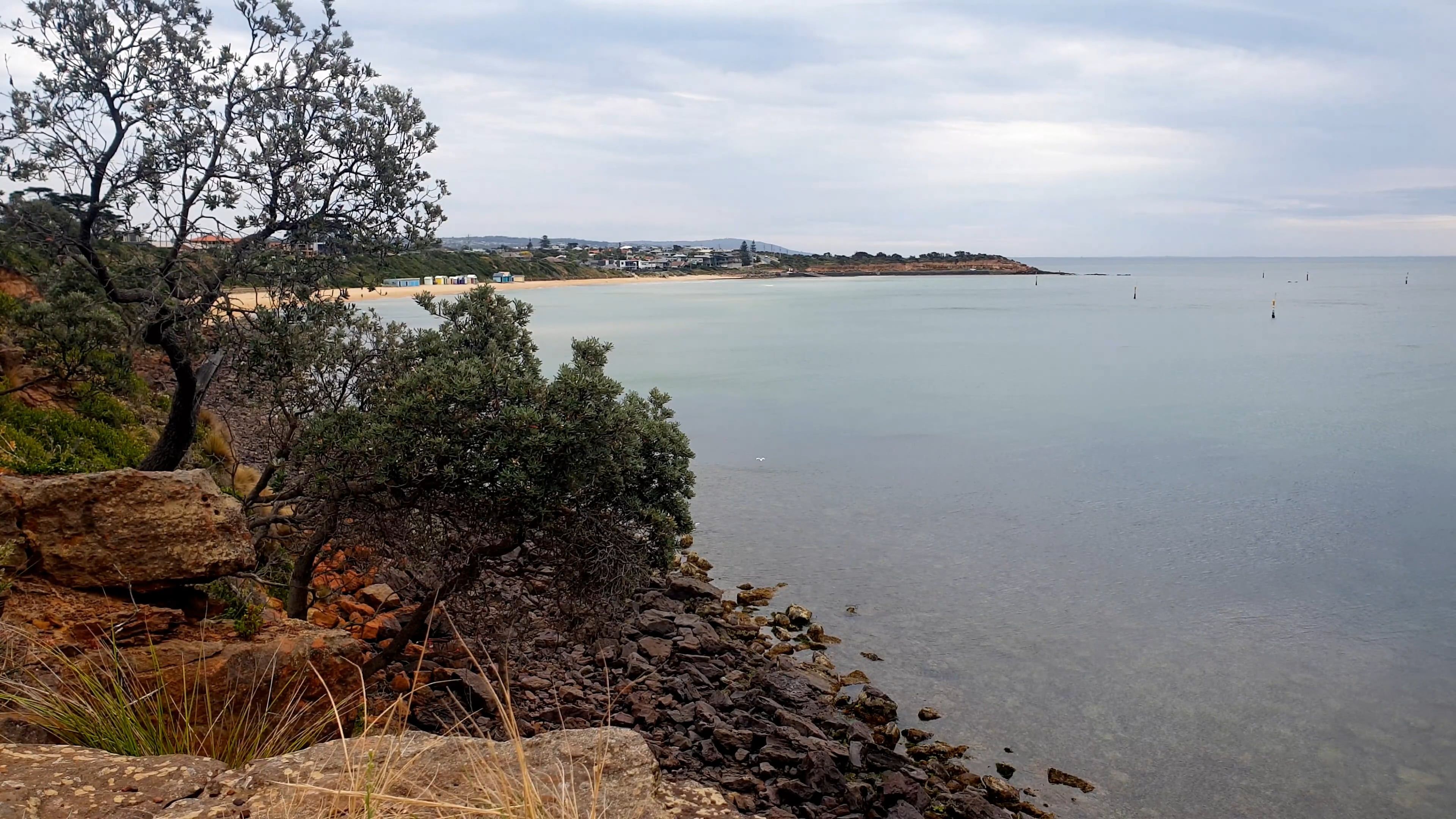 Rocky Bay Landscape · Free Stock Video