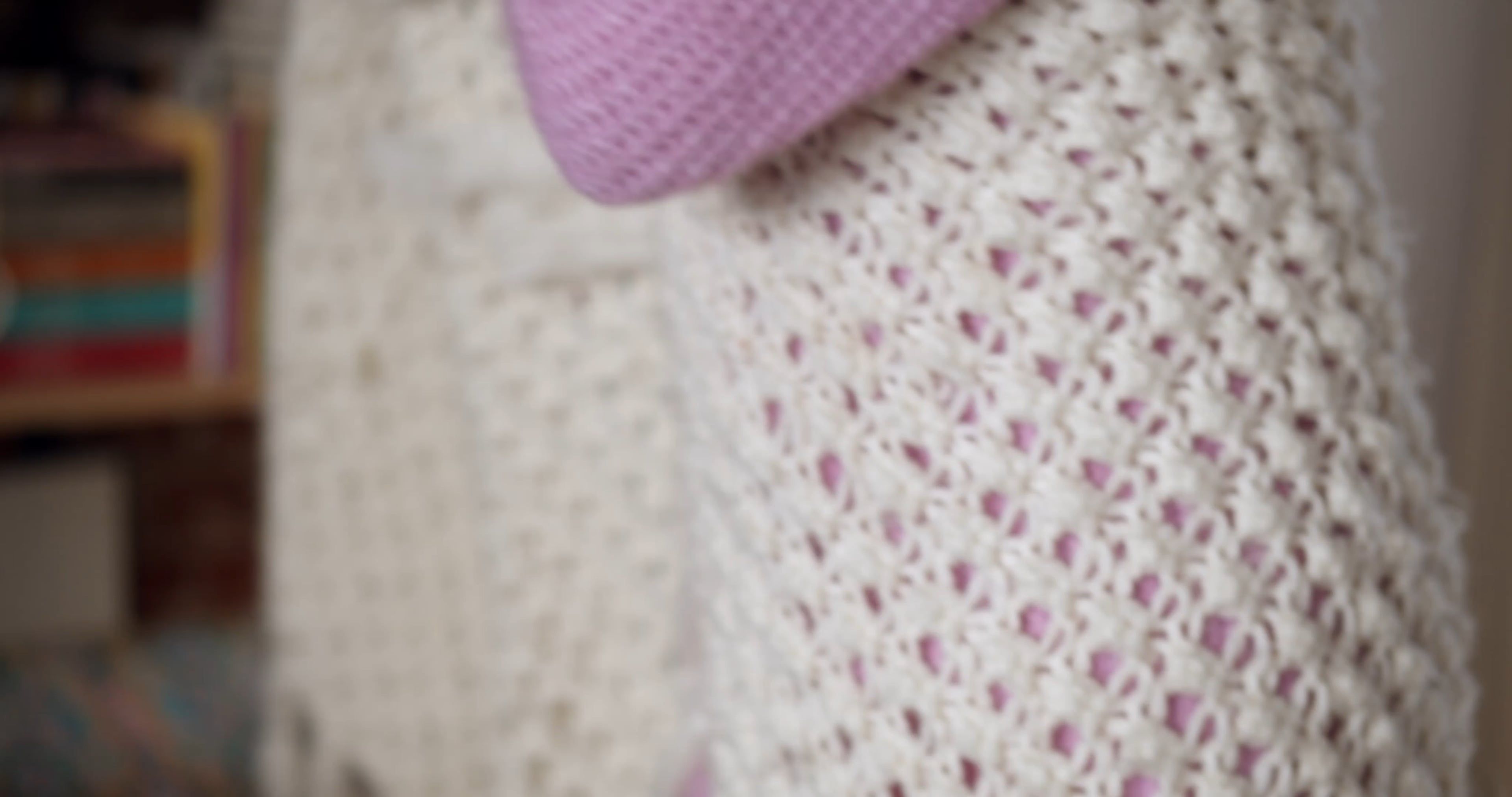 Woman Wrapping a Blanket Around her Body Free Stock Video Footage ...