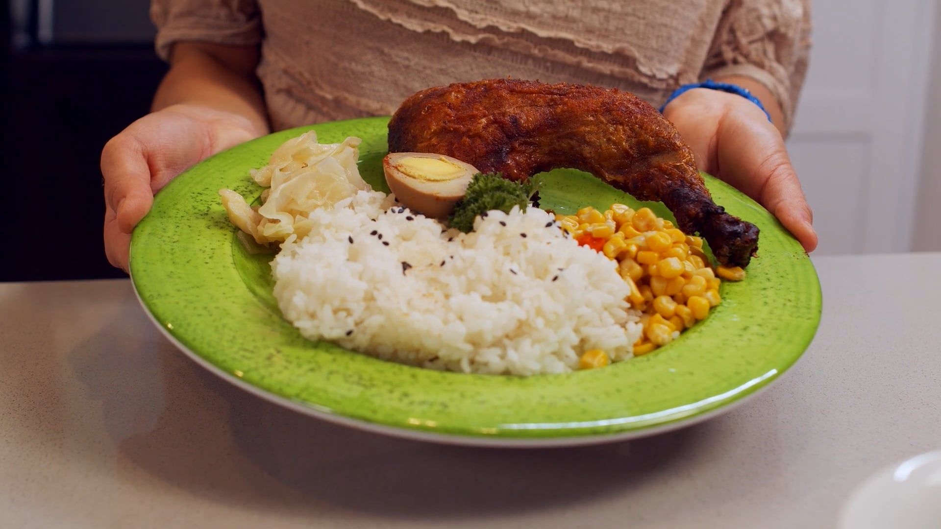 Close-Up Shot of Home Cooked Meals · Free Stock Video