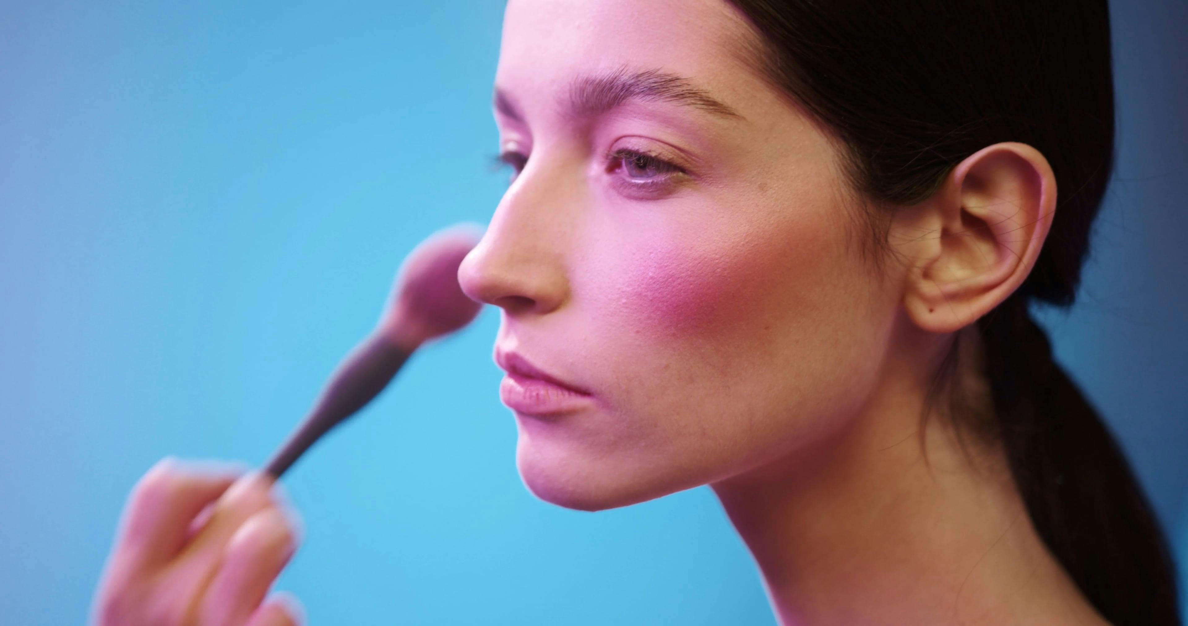 Person Applying Makeup On A Woman Free Stock Video Footage, Royalty ...