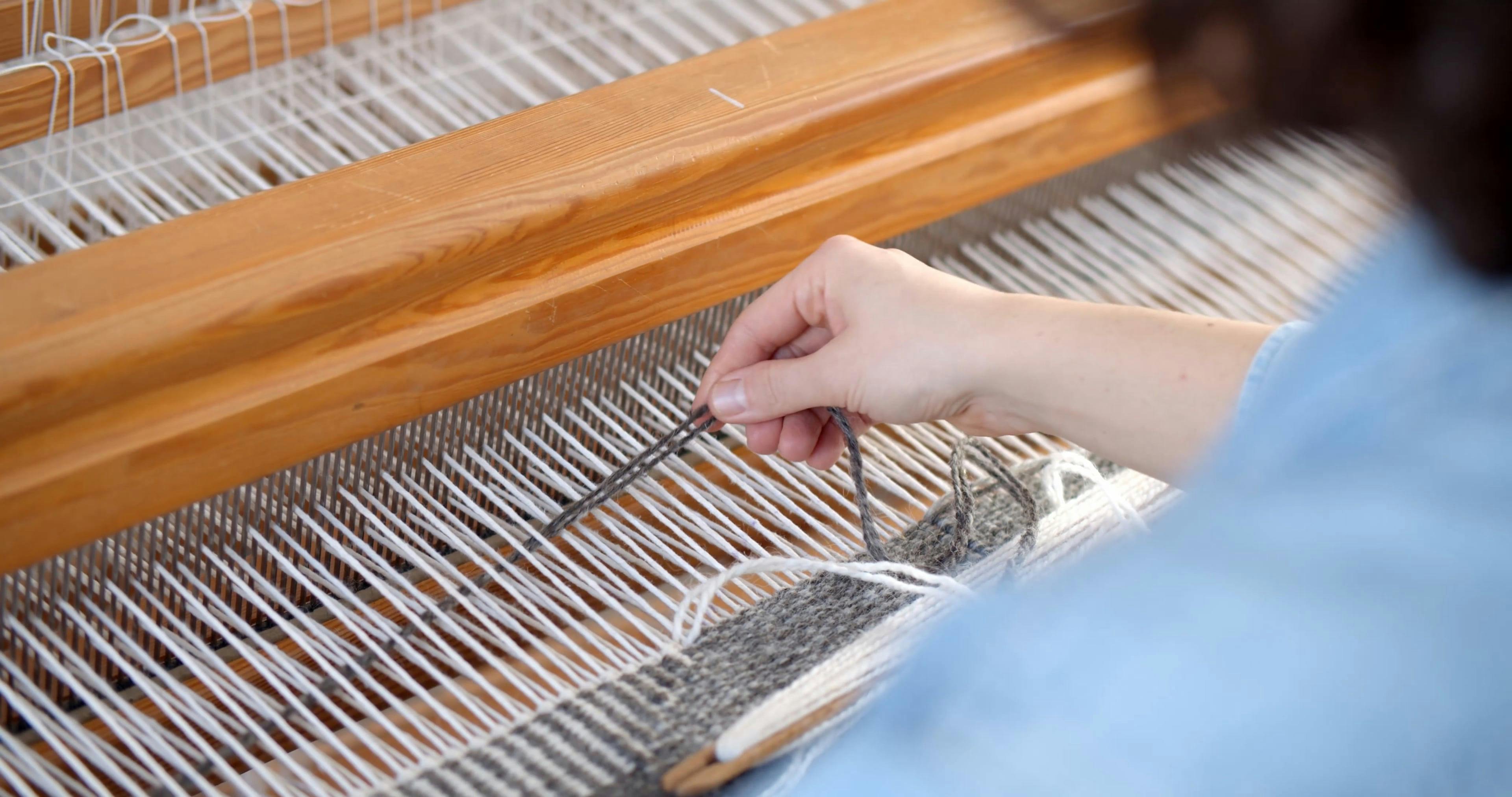 Person Working on a Loom Free Stock Video Footage, Royalty-Free 4K & HD ...