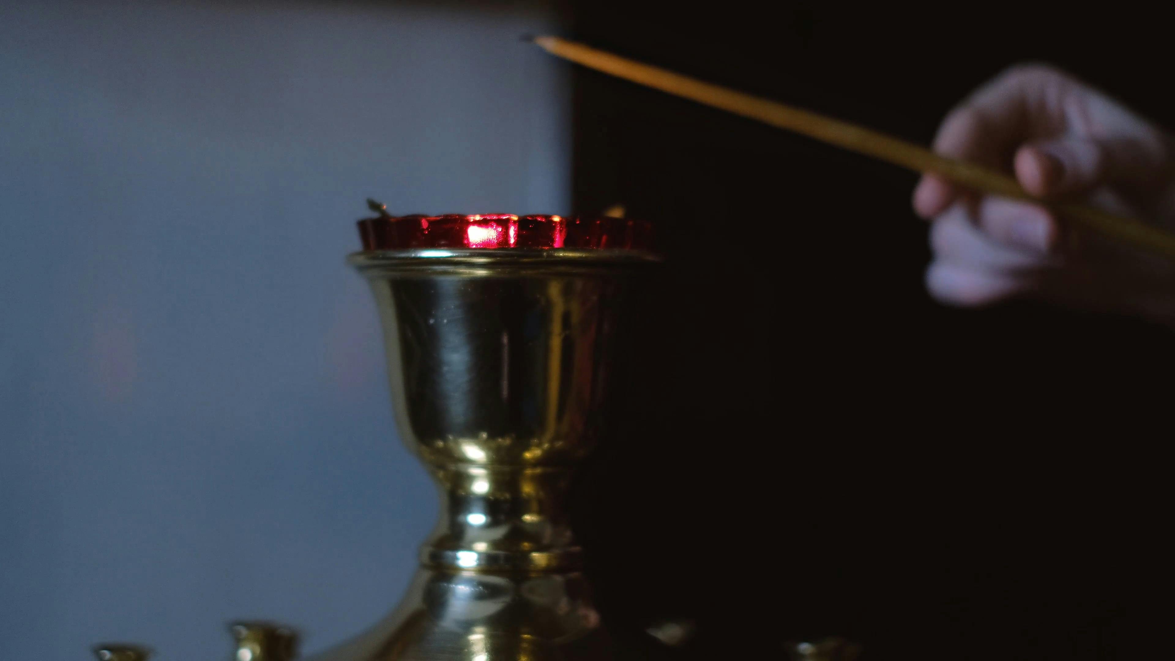 Person Lighting a Candle Free Stock Video Footage, Royalty-Free 4K & HD ...