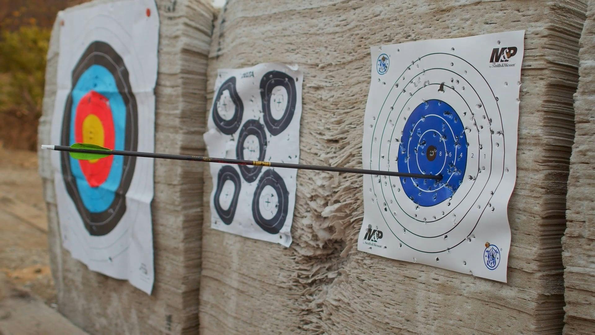 Video of a Archery Range · Free Stock Video