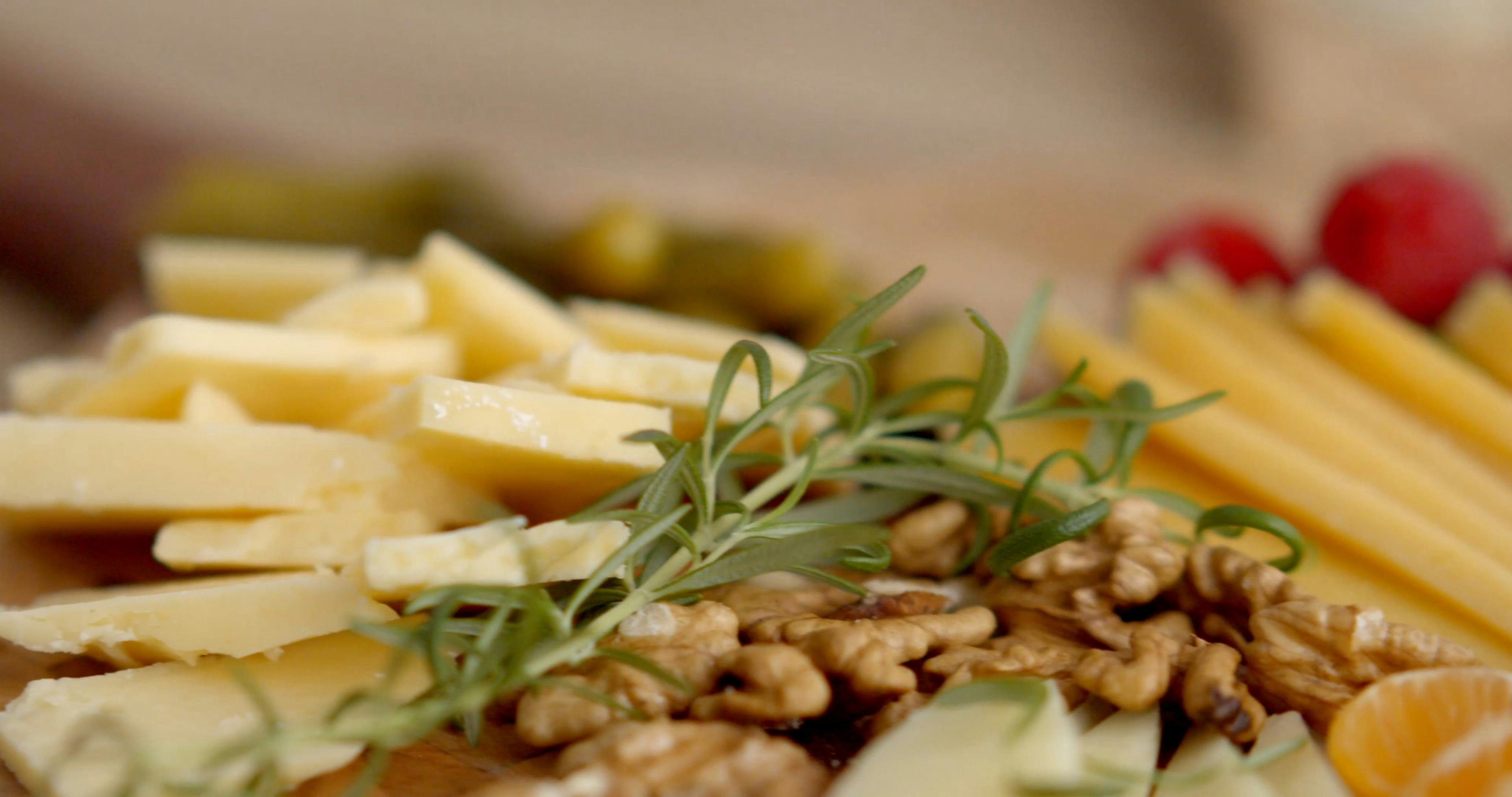 Close-up of Variety of Appetizers Free Stock Video Footage, Royalty ...