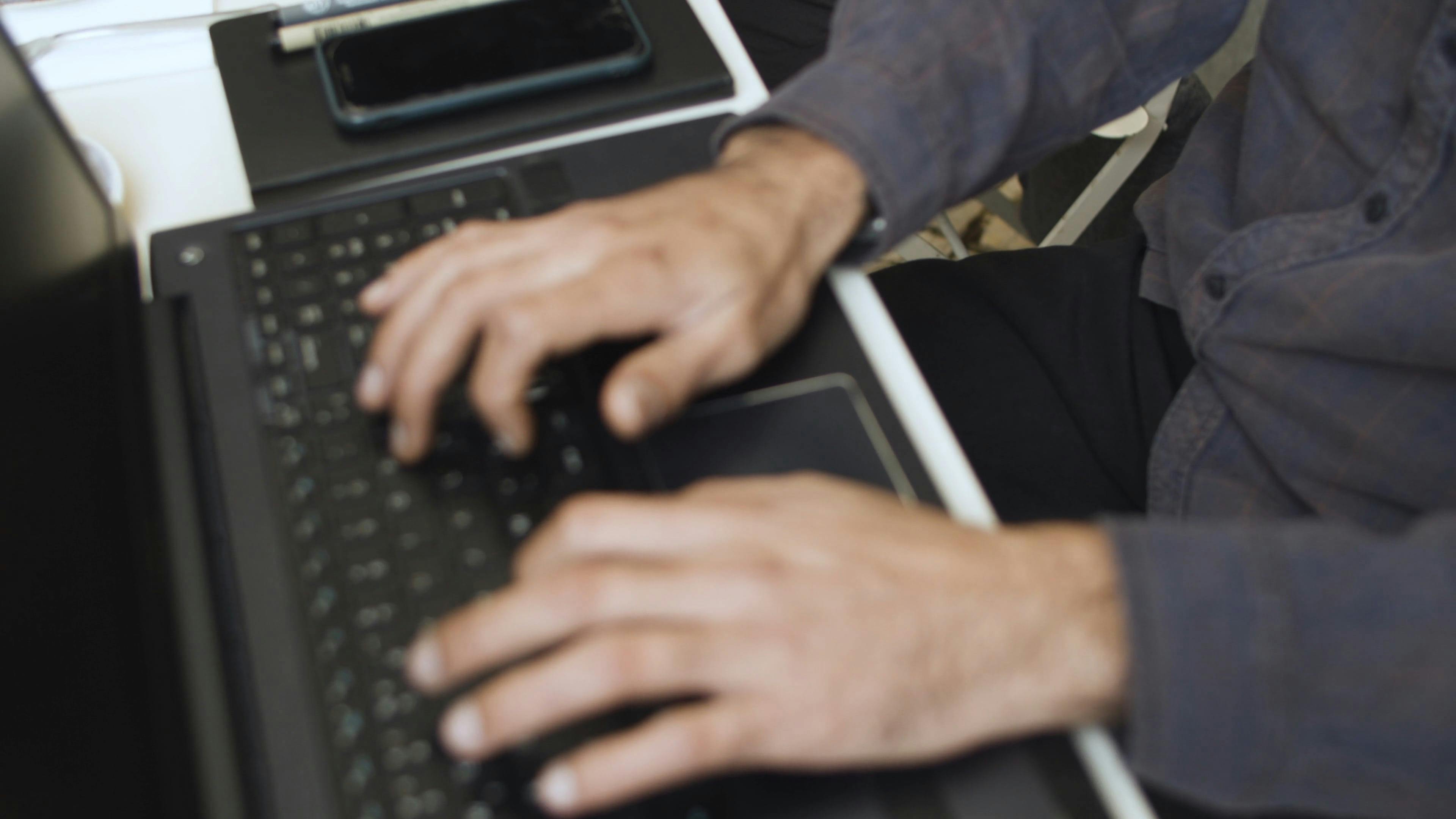 People Typing on Laptops Free Stock Video Footage, Royalty-Free 4K & HD ...