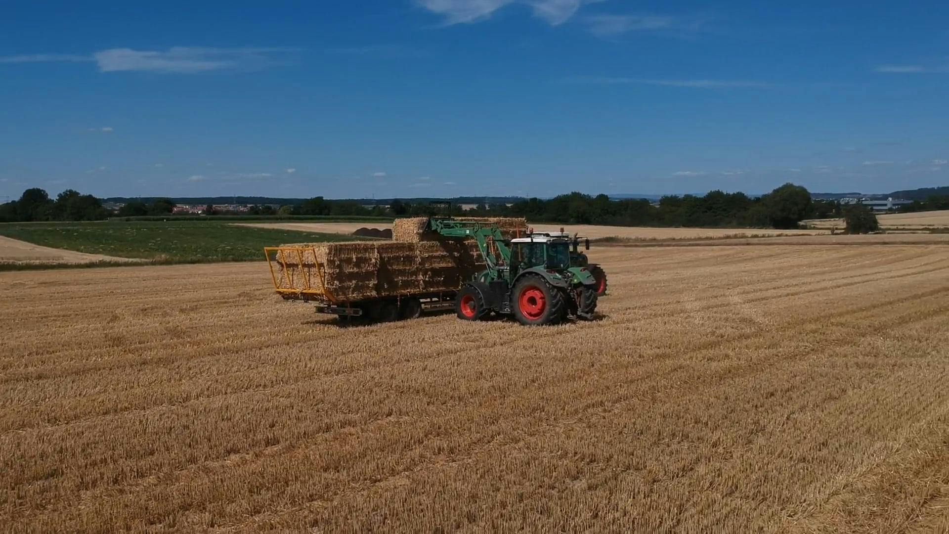 Stacks of Bale of Hays Free Stock Video Footage, Royalty-Free 4K & HD ...