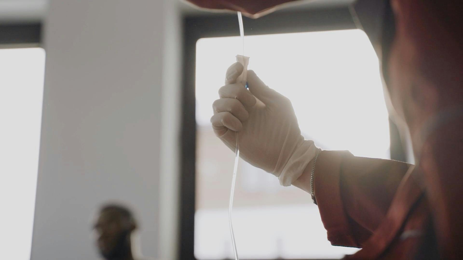 Person Holding A Dextrose Free Stock Video Footage, Royalty-Free 4K ...