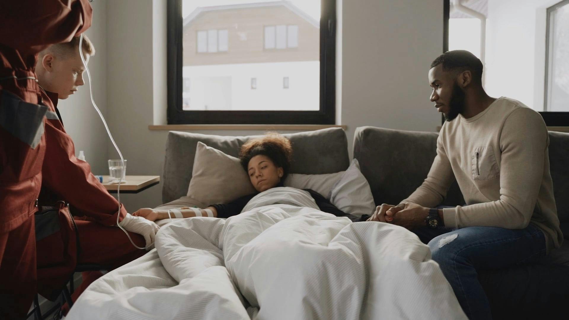 People Looking After Sick Woman Free Stock Video Footage, Royalty-Free ...