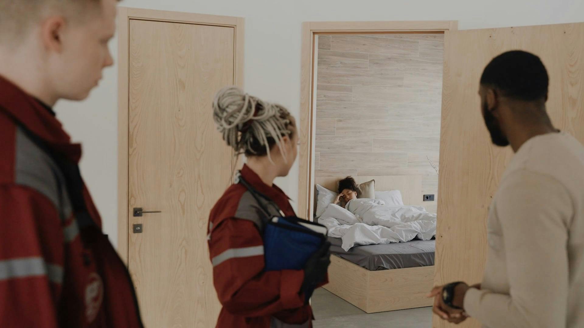 EMT Talking To A Man Free Stock Video Footage, Royalty-Free 4K & HD ...