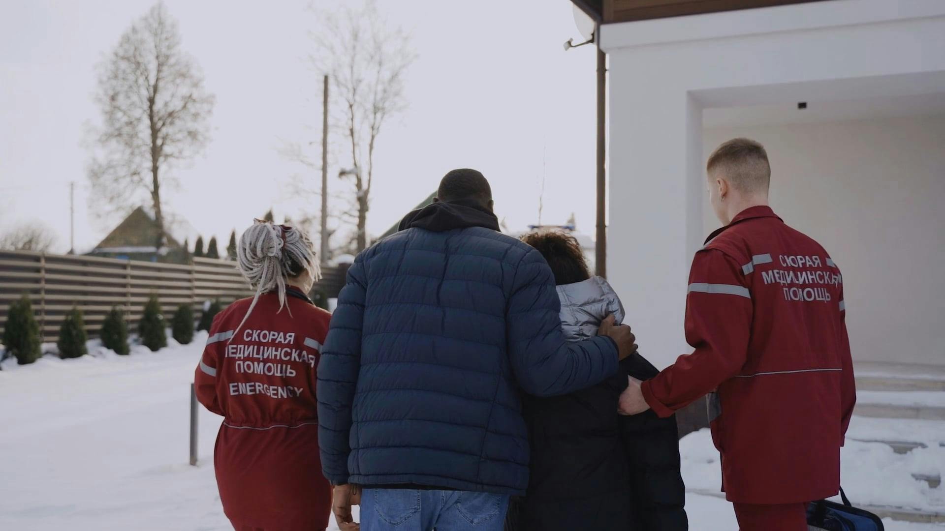 People Helping A Patient To The Ambulance Free Stock Video Footage ...