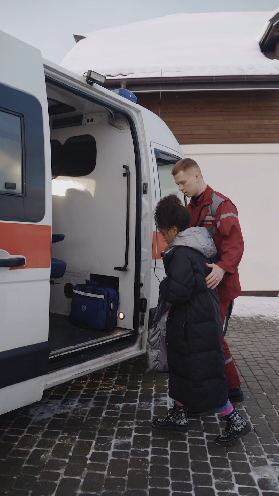 Vidéo gratuite de ambulance, emt, gens, médecins, paramédics, système ...