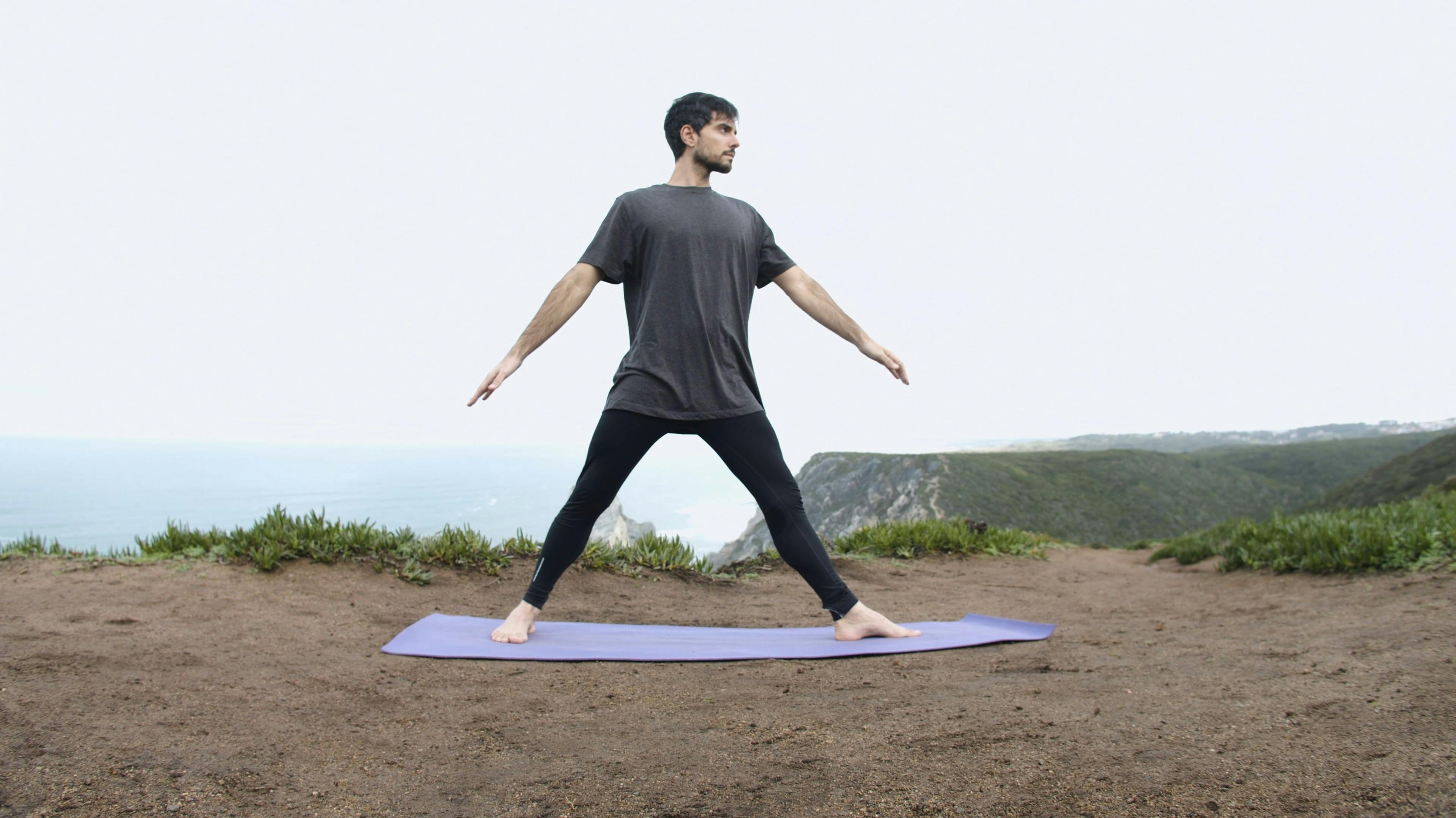 Man Doing a Yoga Pose Free Stock Video Footage, Royalty-Free 4K & HD ...