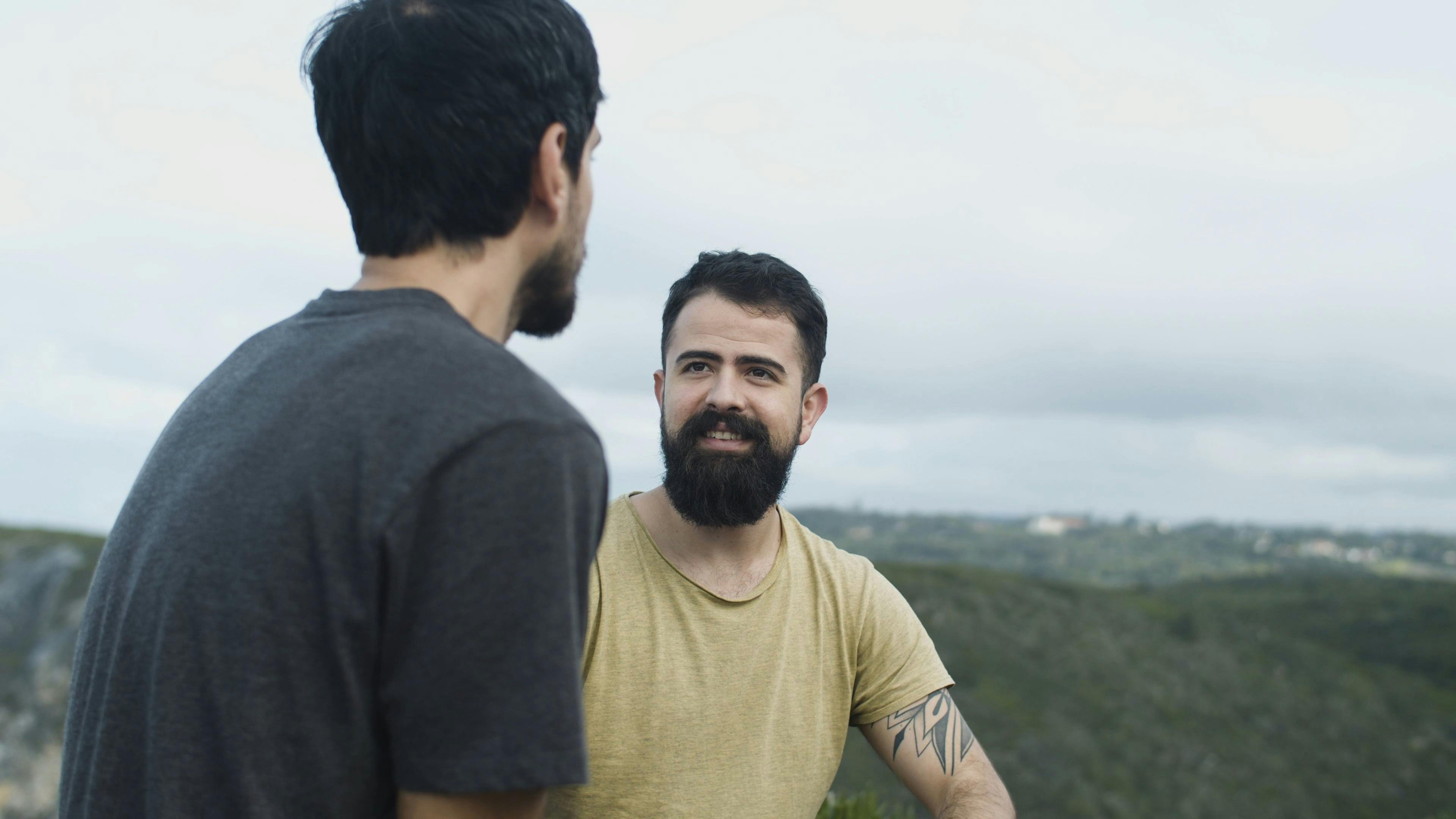 Two Men Having a Conversation · Free Stock Video