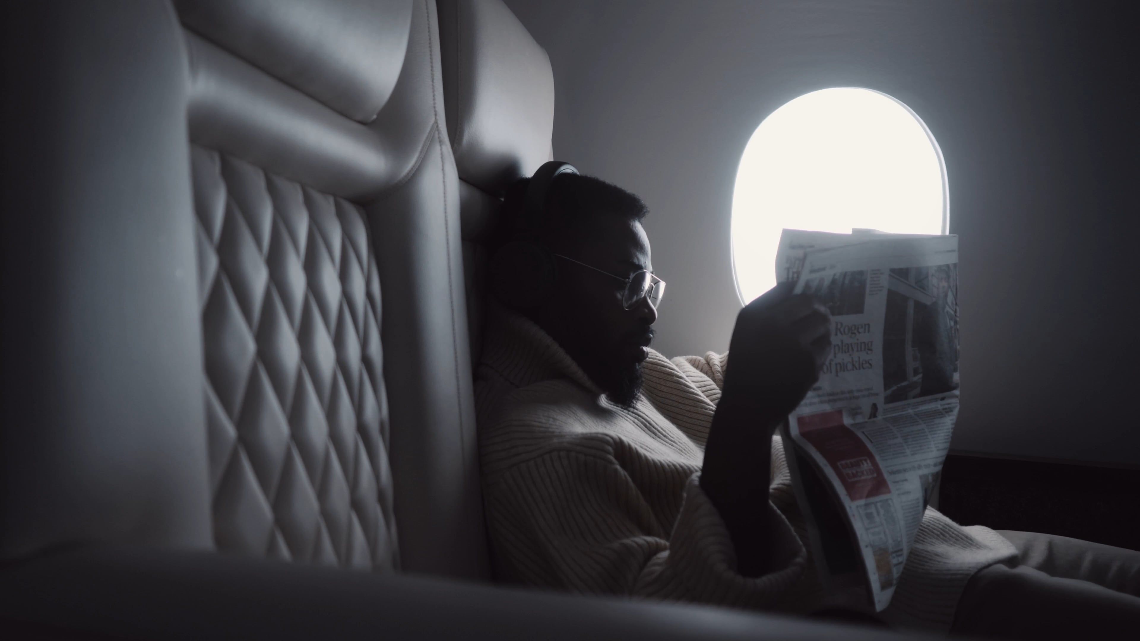 Flipping Pages of a Newspaper · Free Stock Video