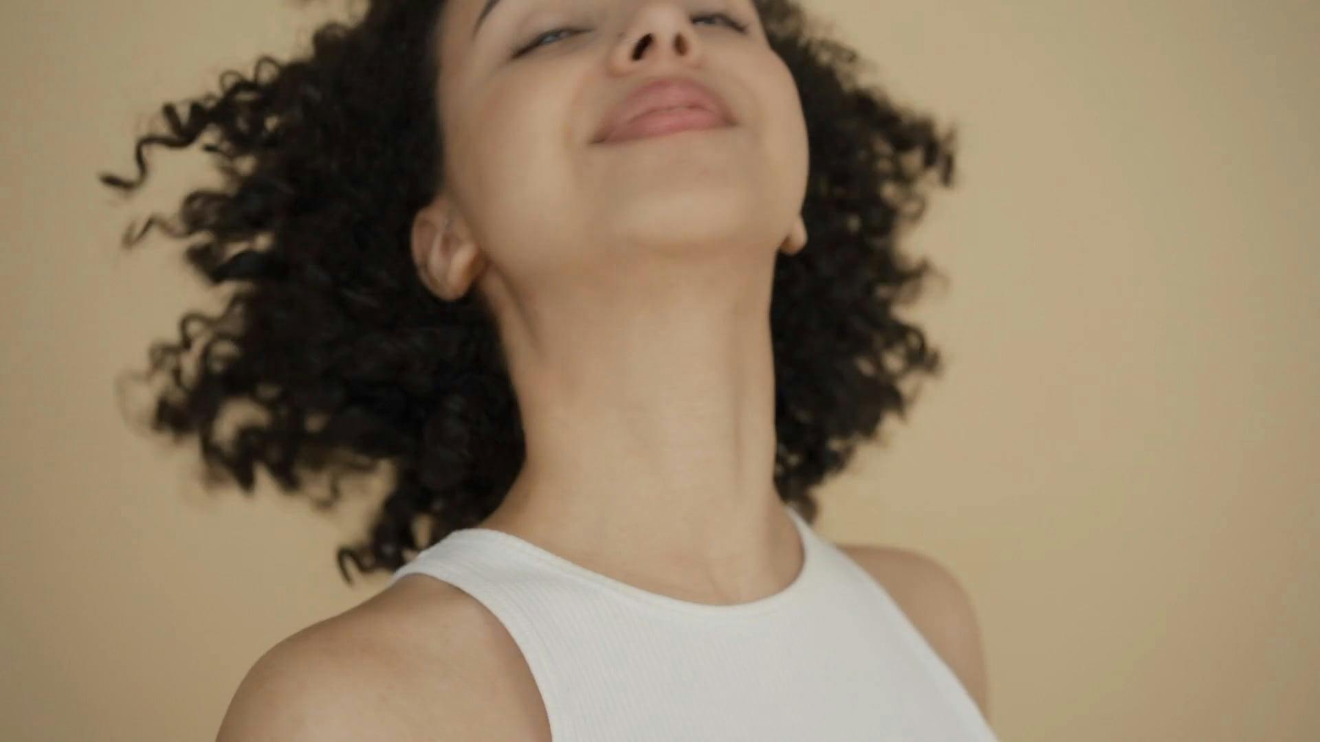 A Woman Smiling For The Camera · Free Stock Video