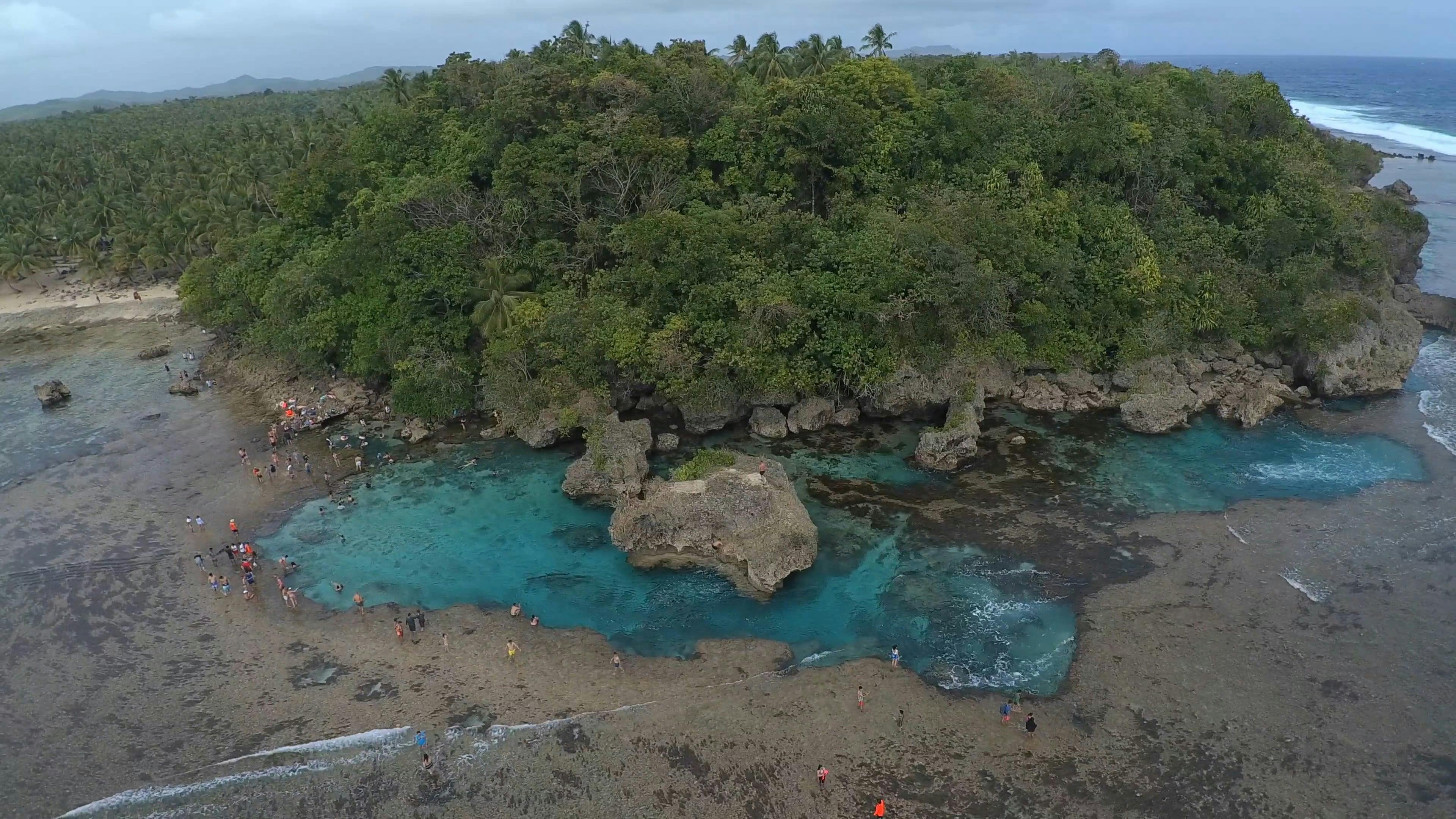 A Drone Footage of Cloud 9 Siargao Free Stock Video Footage, Royalty ...