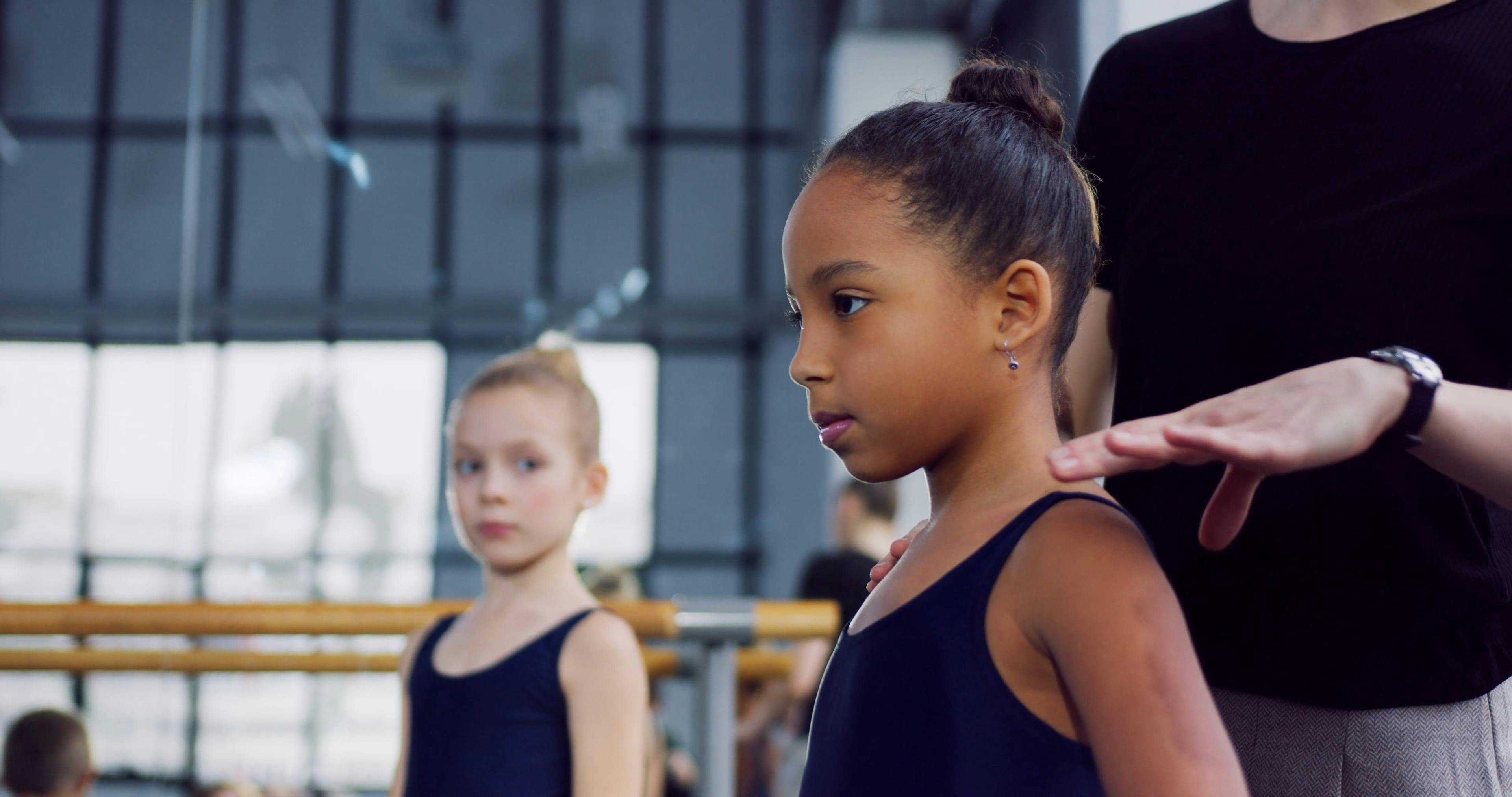 Children and Teacher in Ballet Class Free Stock Video Footage, Royalty ...