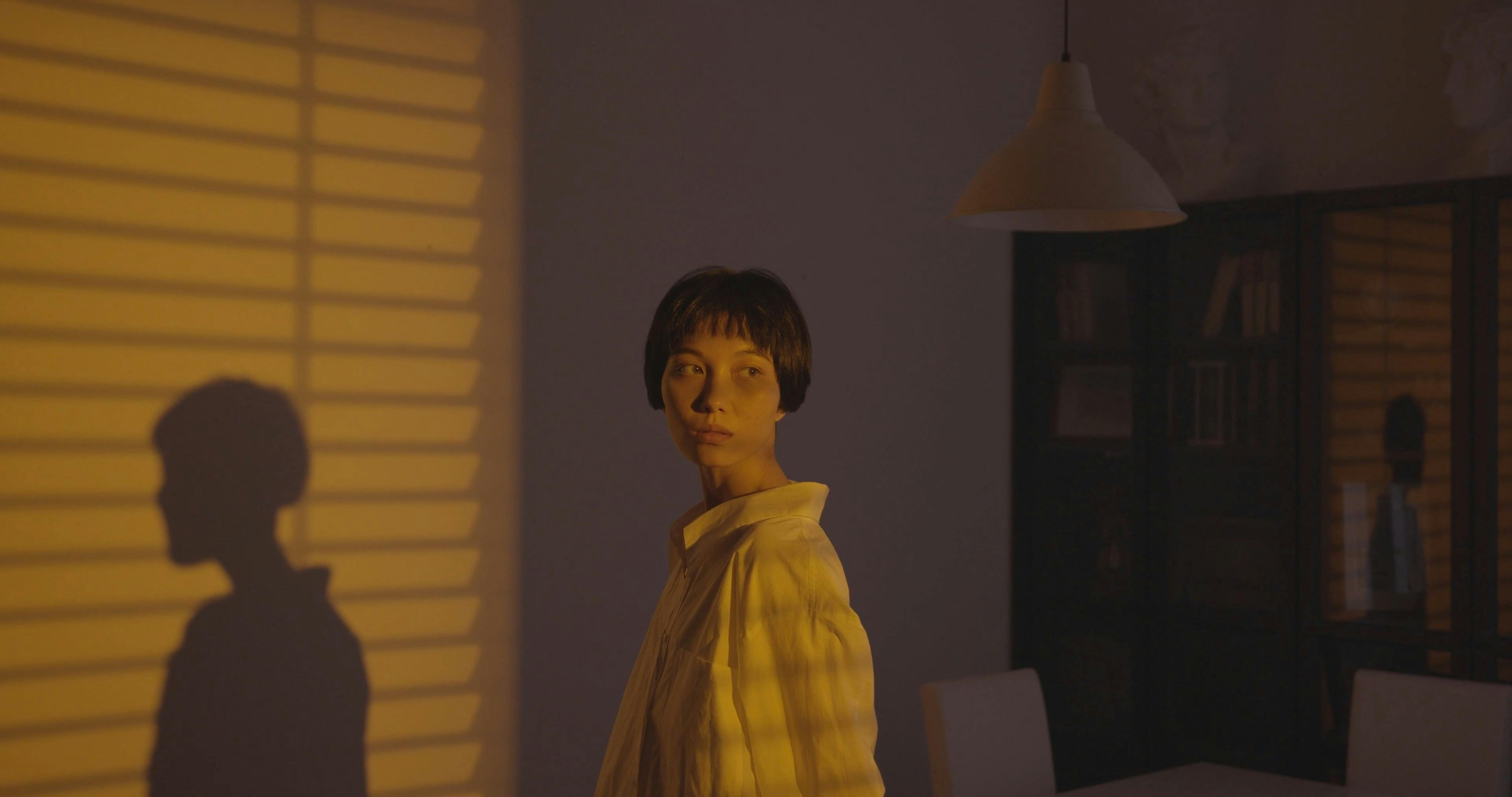 A Footage of a Woman Talking Alone Free Stock Video Footage, Royalty ...