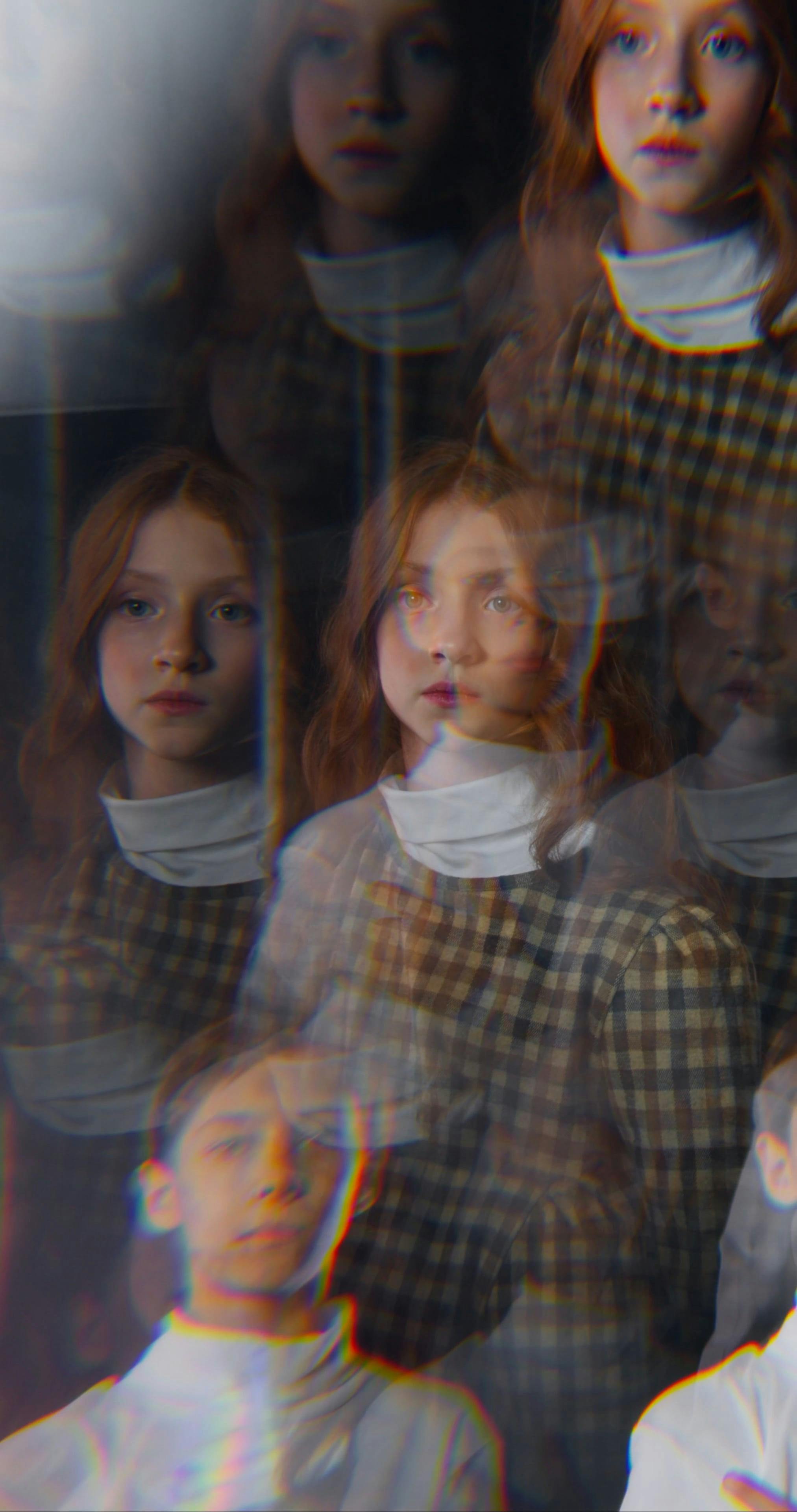 A Kaleidoscope Visual Effect on Teens Free Stock Video Footage, Royalty ...