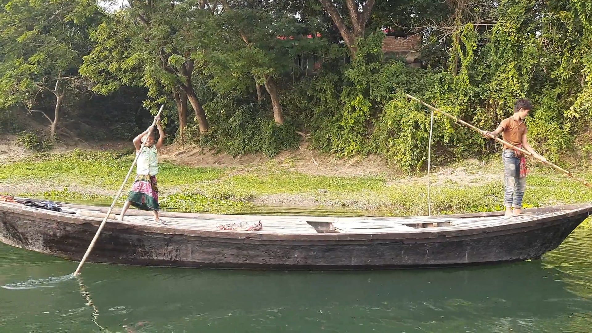 Boating on a River · Free Stock Video