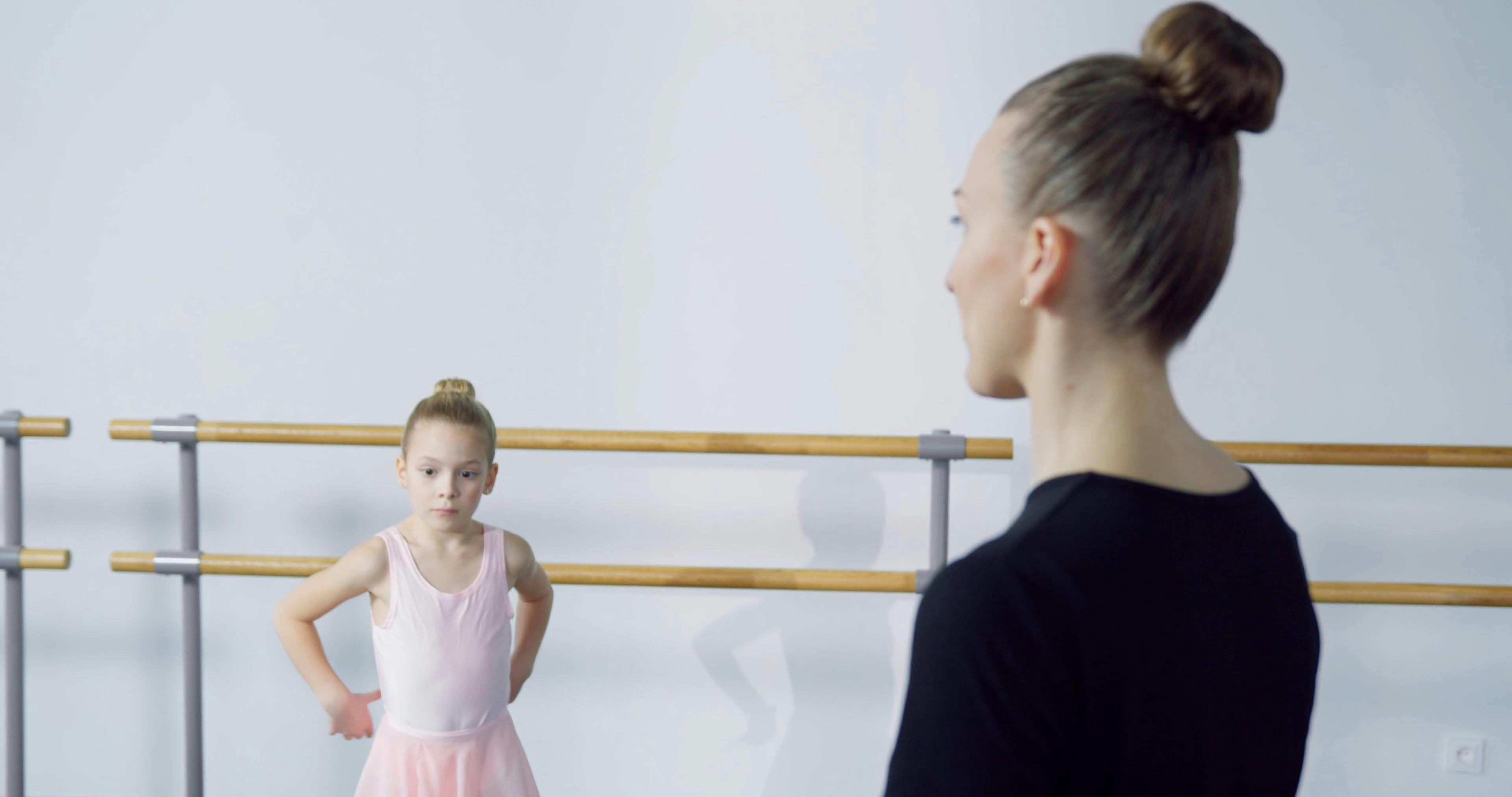 A Ballet Instructor Giving Instructions · Free Stock Video