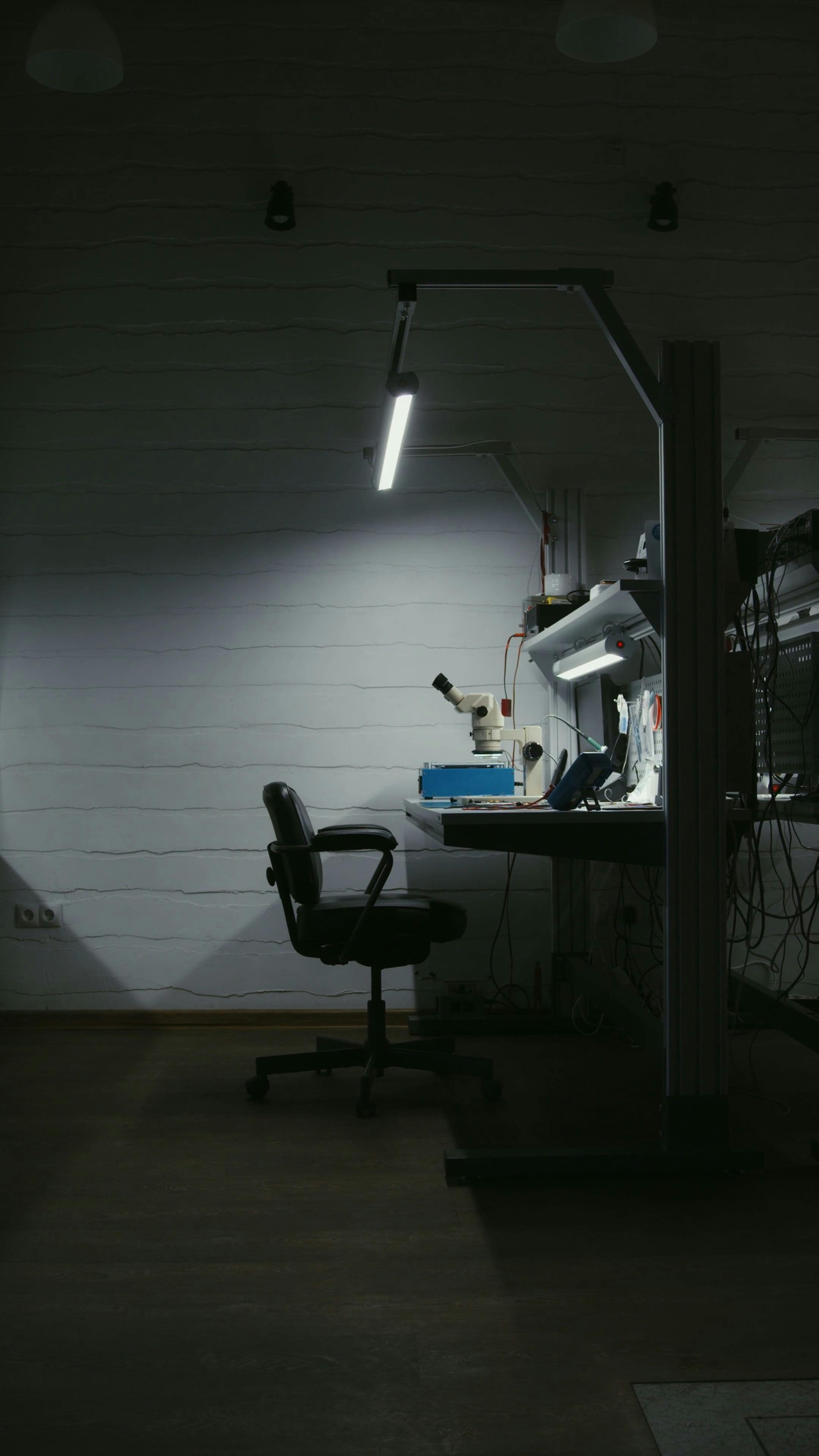 Man Walking to his Workstation · Free Stock Video