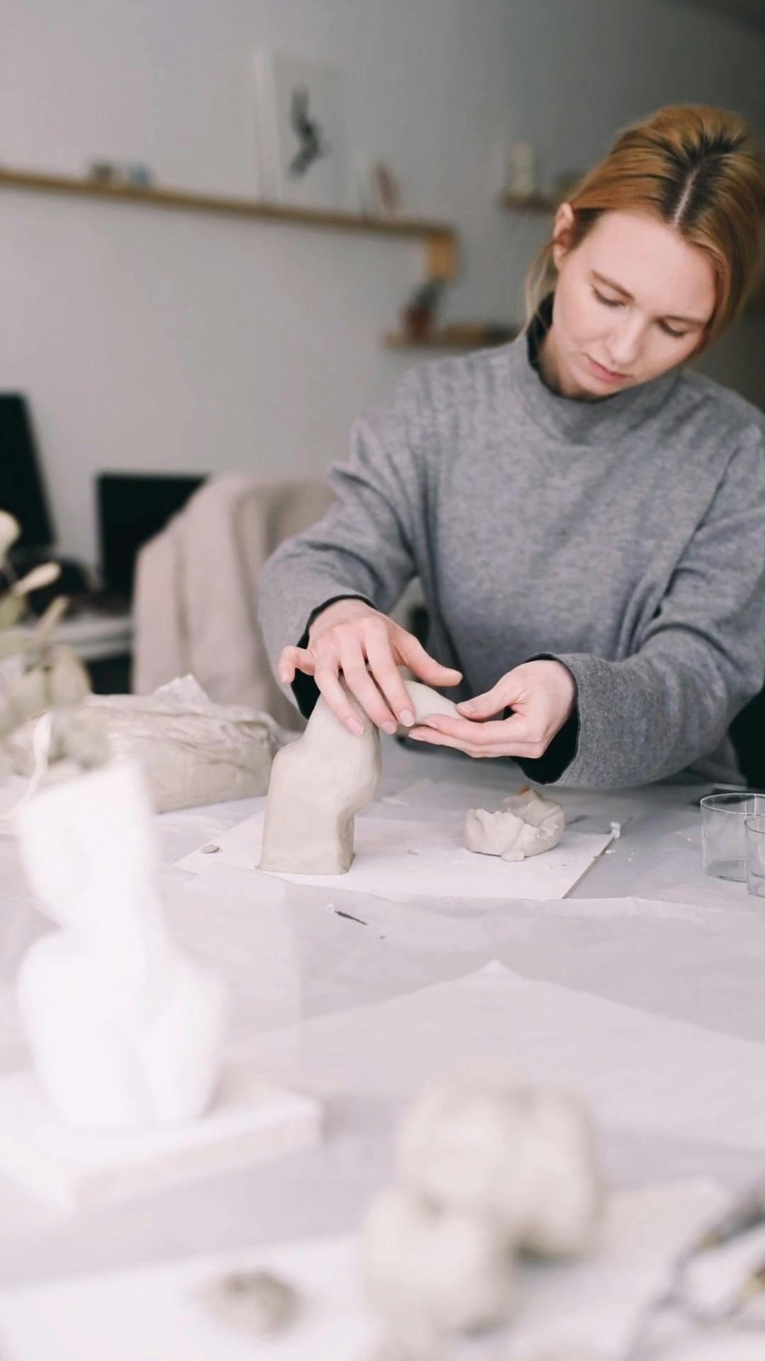 Cracked Clay Sculpture Free Stock Video Footage, Royalty-Free 4K & HD ...